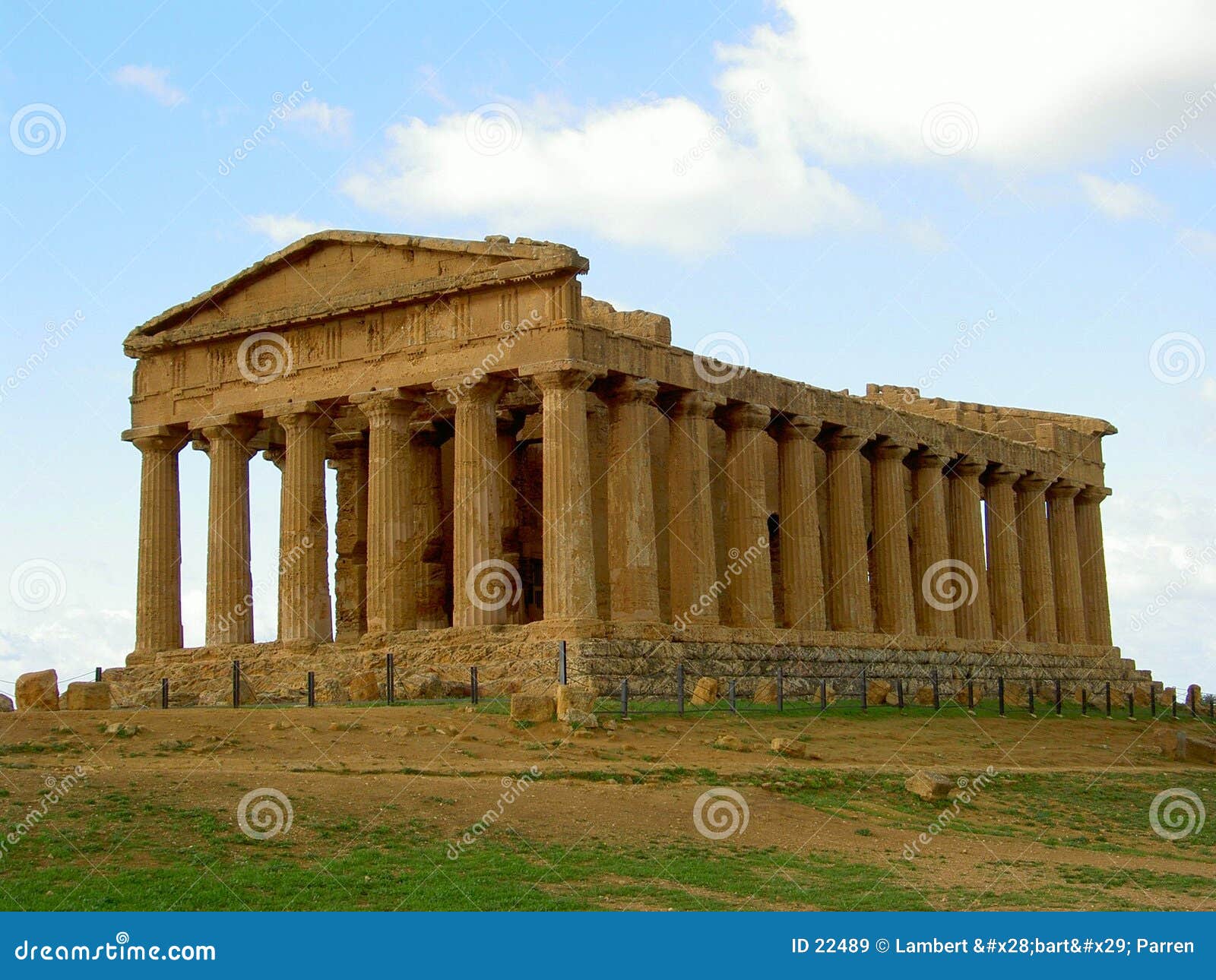 Templo grego imagem de stock. Imagem de classical, antiquity - 22489