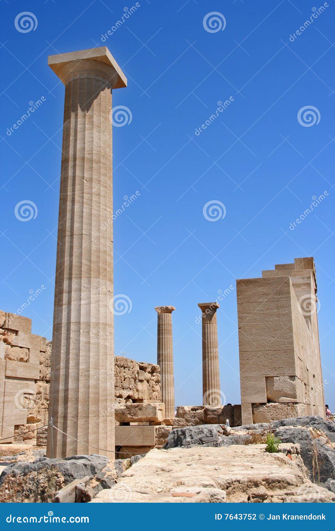 Templo grego foto de stock. Imagem de famoso, arte, pedras - 7643752