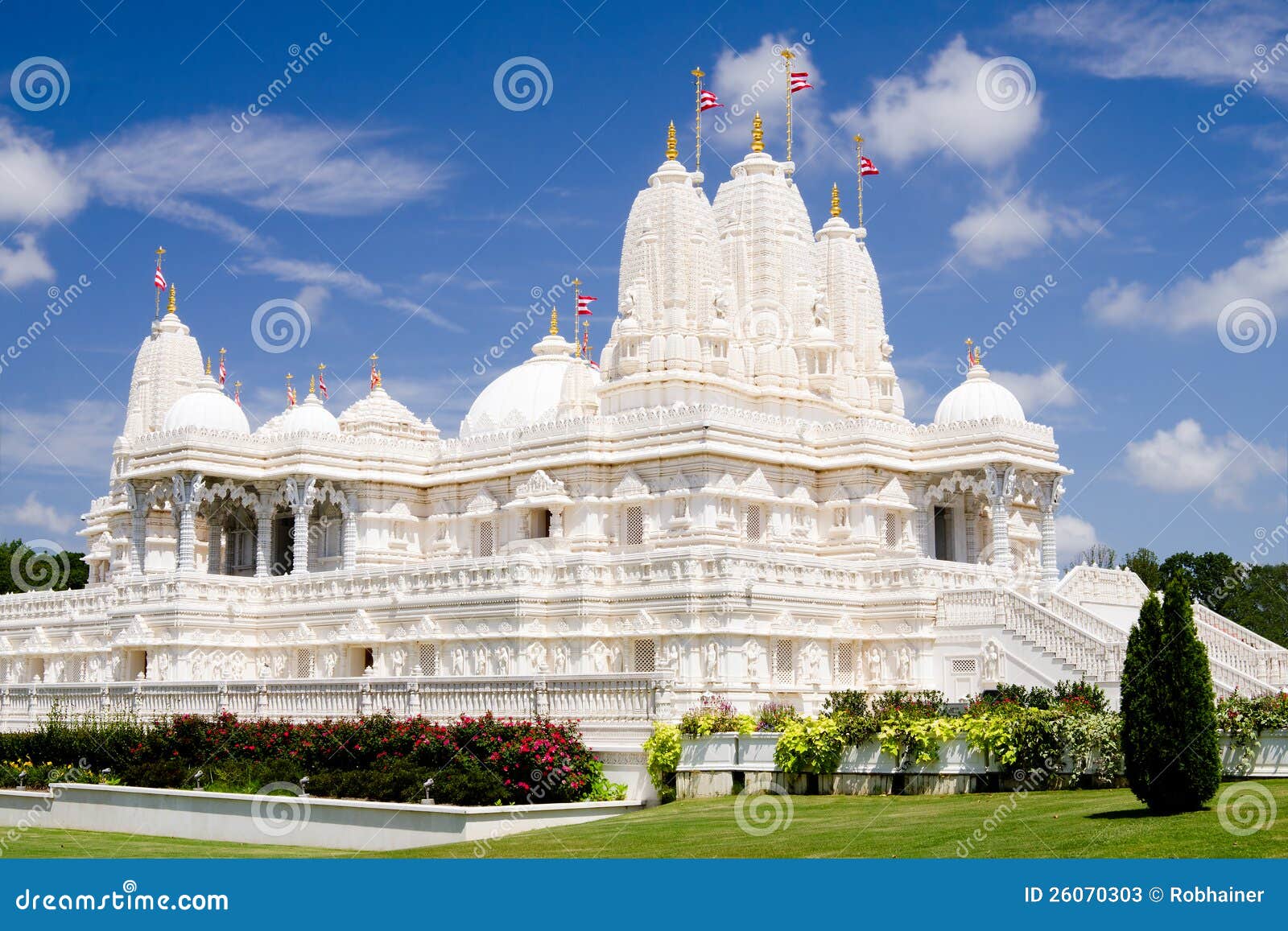 Templo Hindú En Atlanta, GA Imagen de archivo - Imagen de historia ...