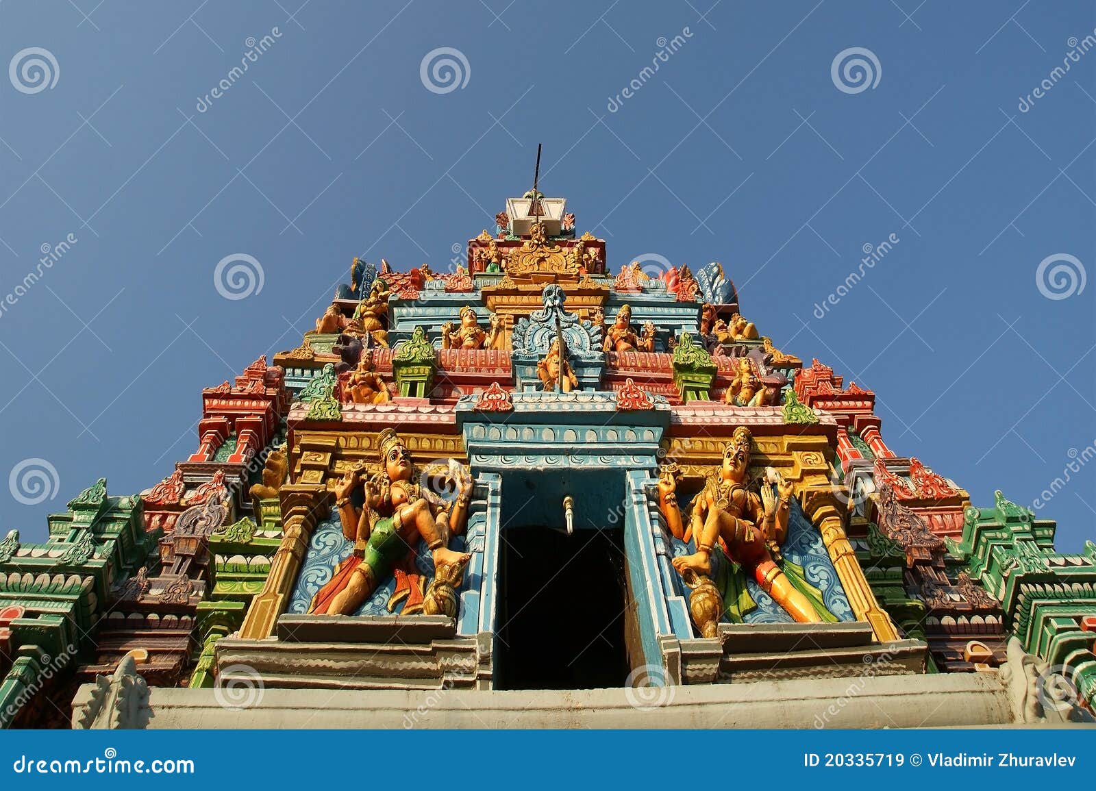 Templo Hindu, India Sul, Kerala Imagem de Stock - Imagem de closeup ...