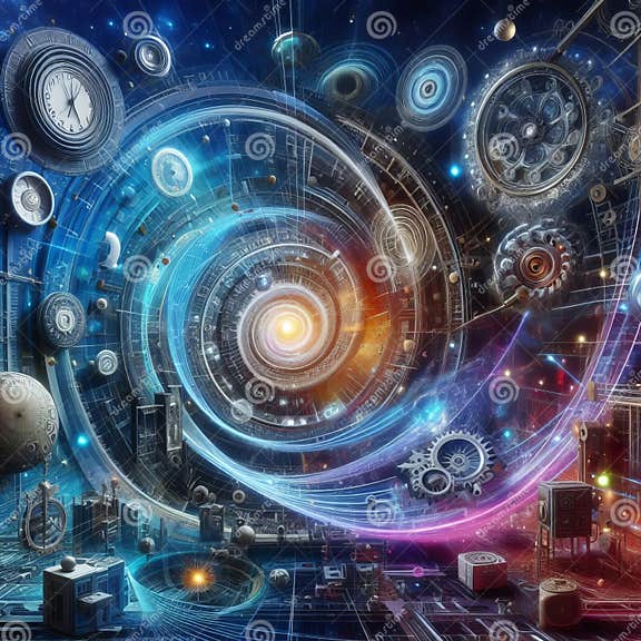 Temporal Dimension Space Space Containing the Dimension Oftime Stock ...