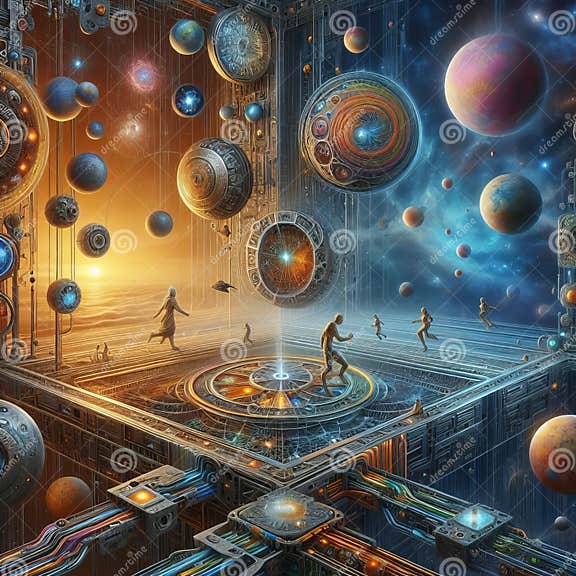 Temporal Dimension Space Space Containing the Dimension Oftime Stock ...