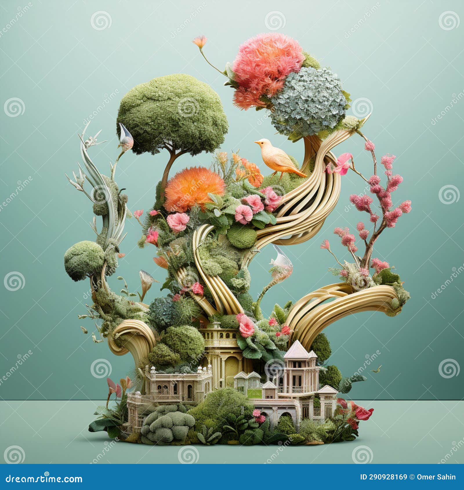 Temporal Topiaries - Garden Sculptures Evolving with Past and Future ...