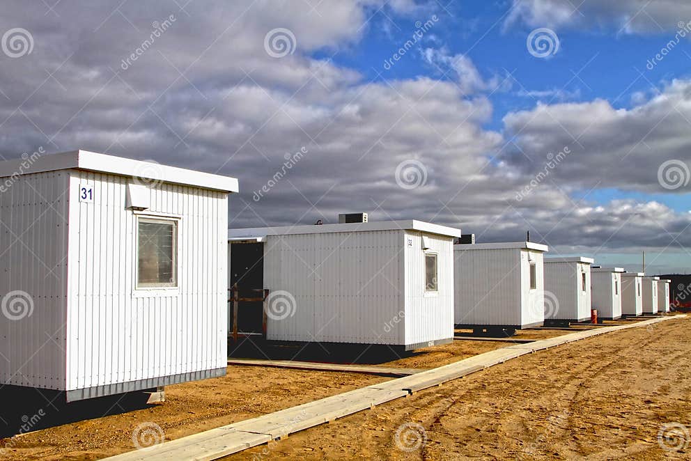 Temporary housing stock image. Image of shelter, temporary - 34744079