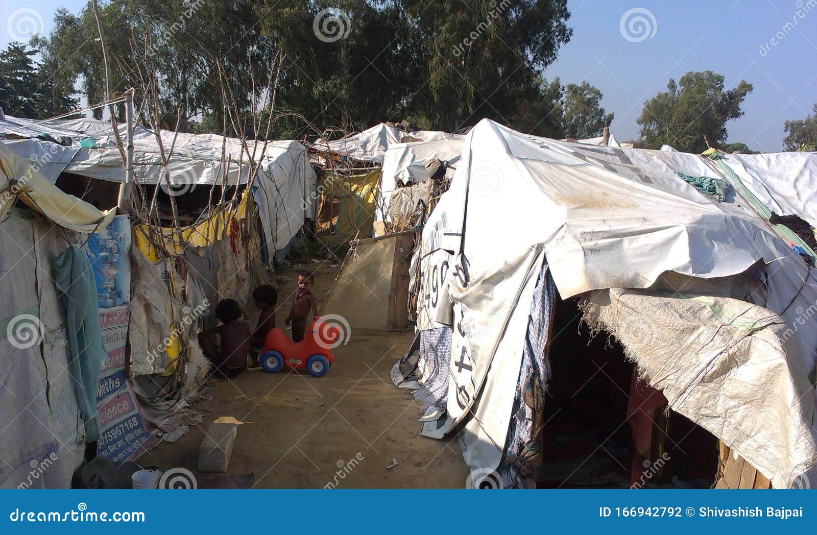 Difficult Living of the Underprivileged Editorial Photography - Image ...