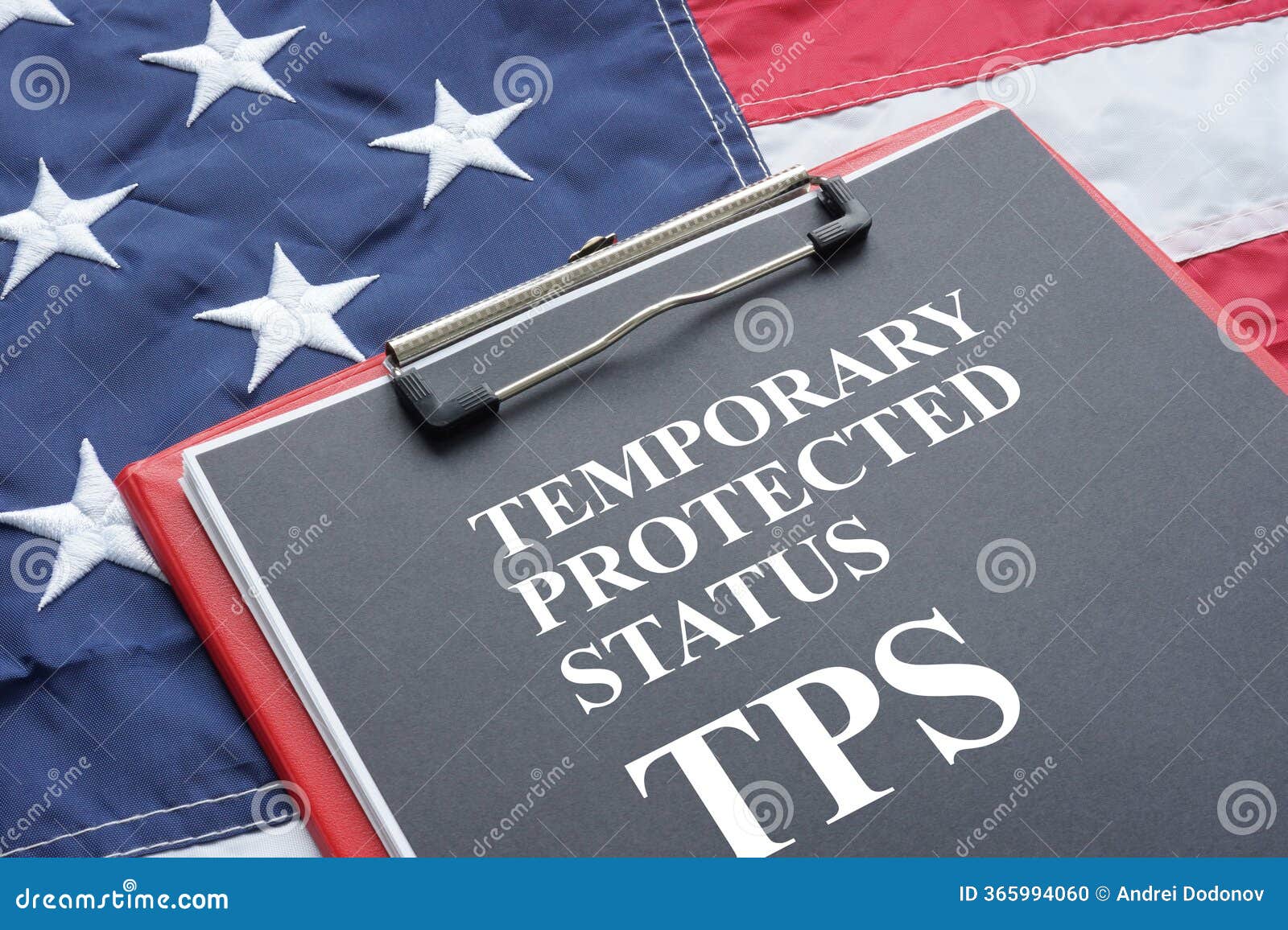 Temporary Protected Status TPS In USA Is Shown Using The Text Stock ...