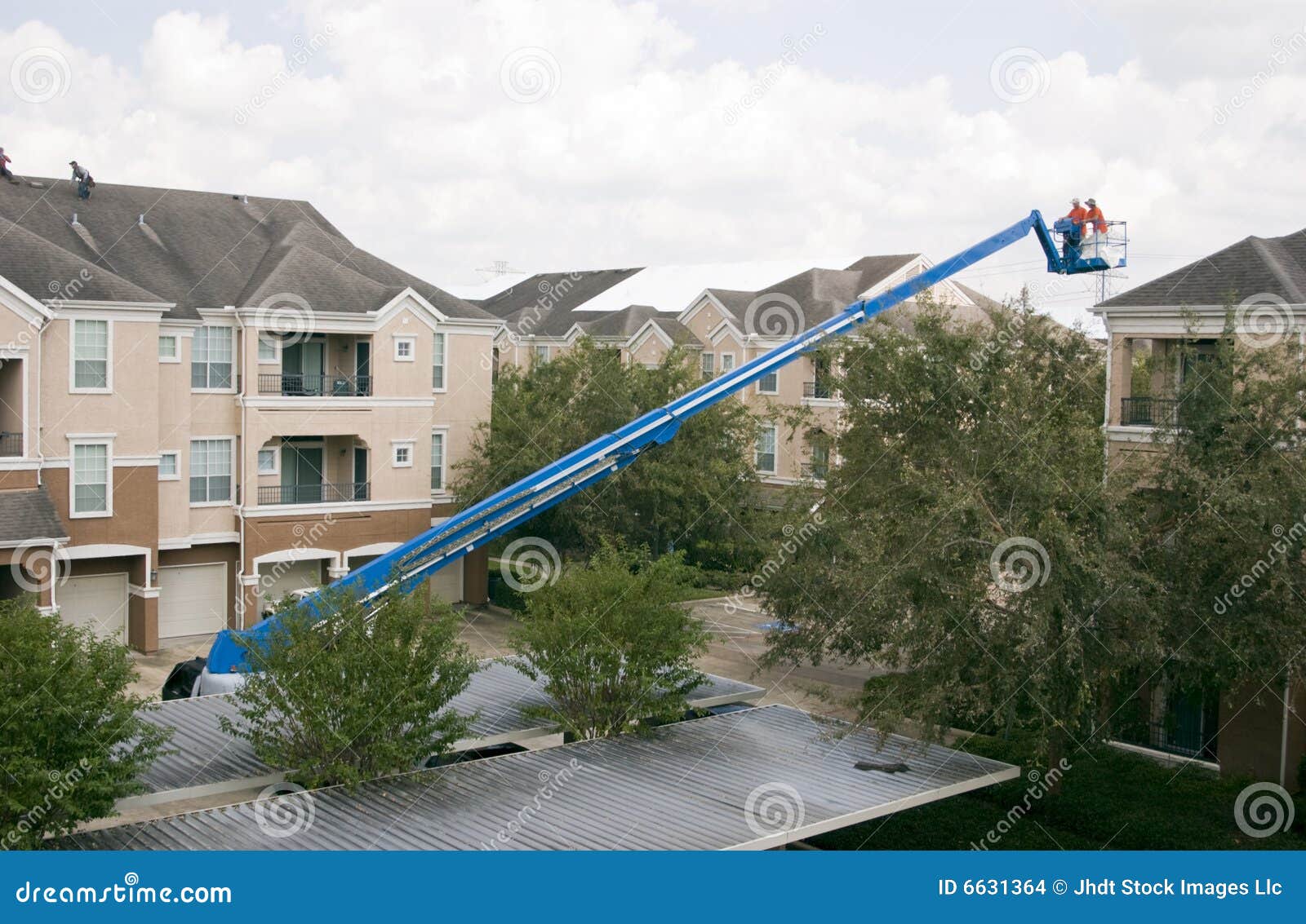 Temporary Roof Fix stock photo. Image of roof, patch, boom - 6631364