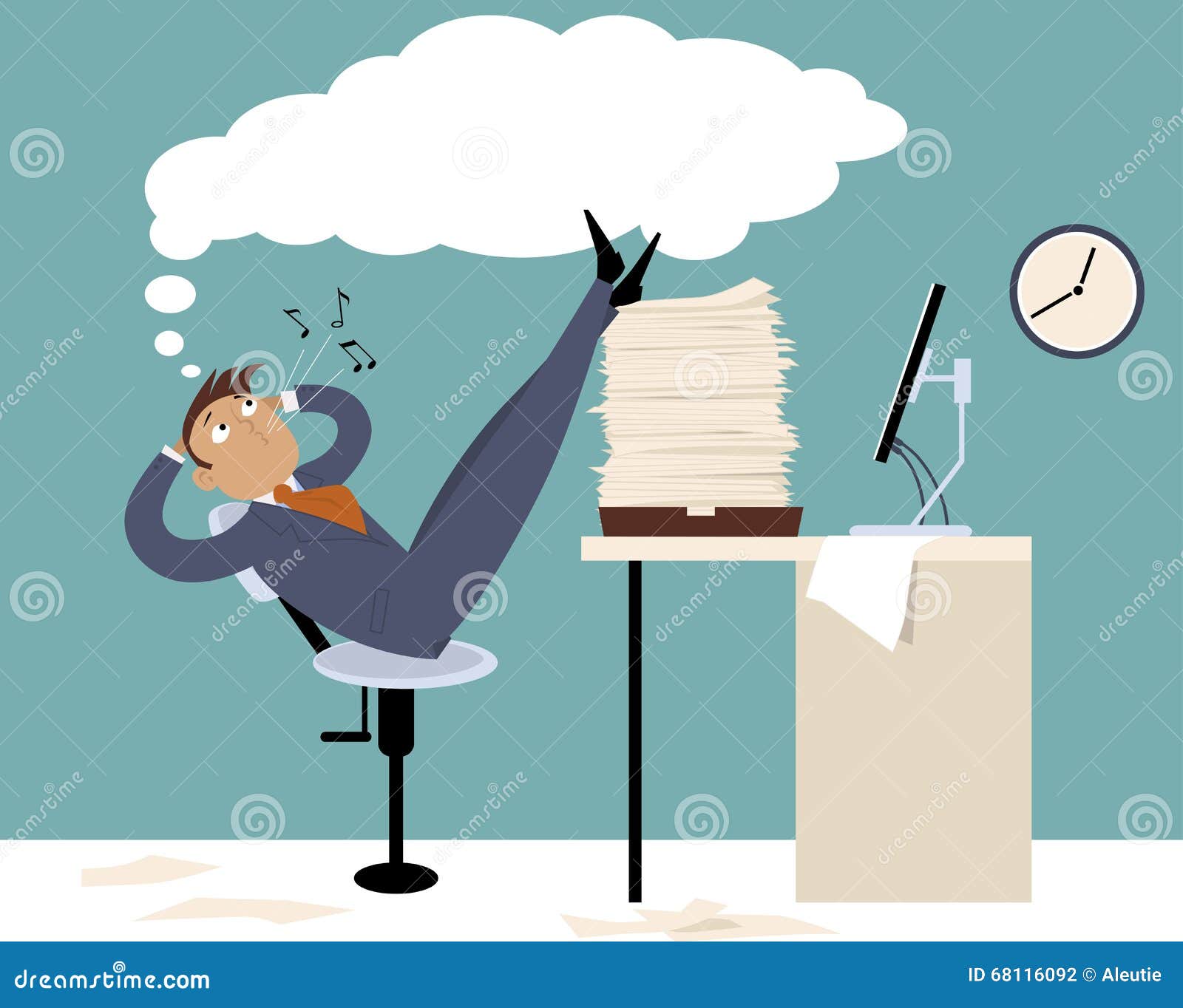 Temporisation illustration de vecteur. Illustration du psychologique ...