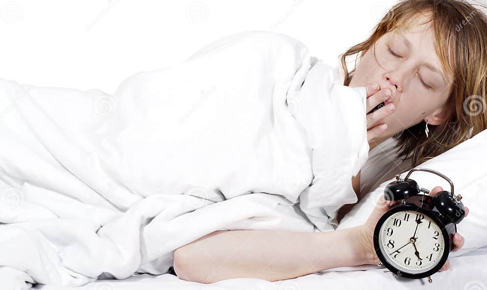 Temprano despertando foto de archivo. Imagen de ojos - 13046924