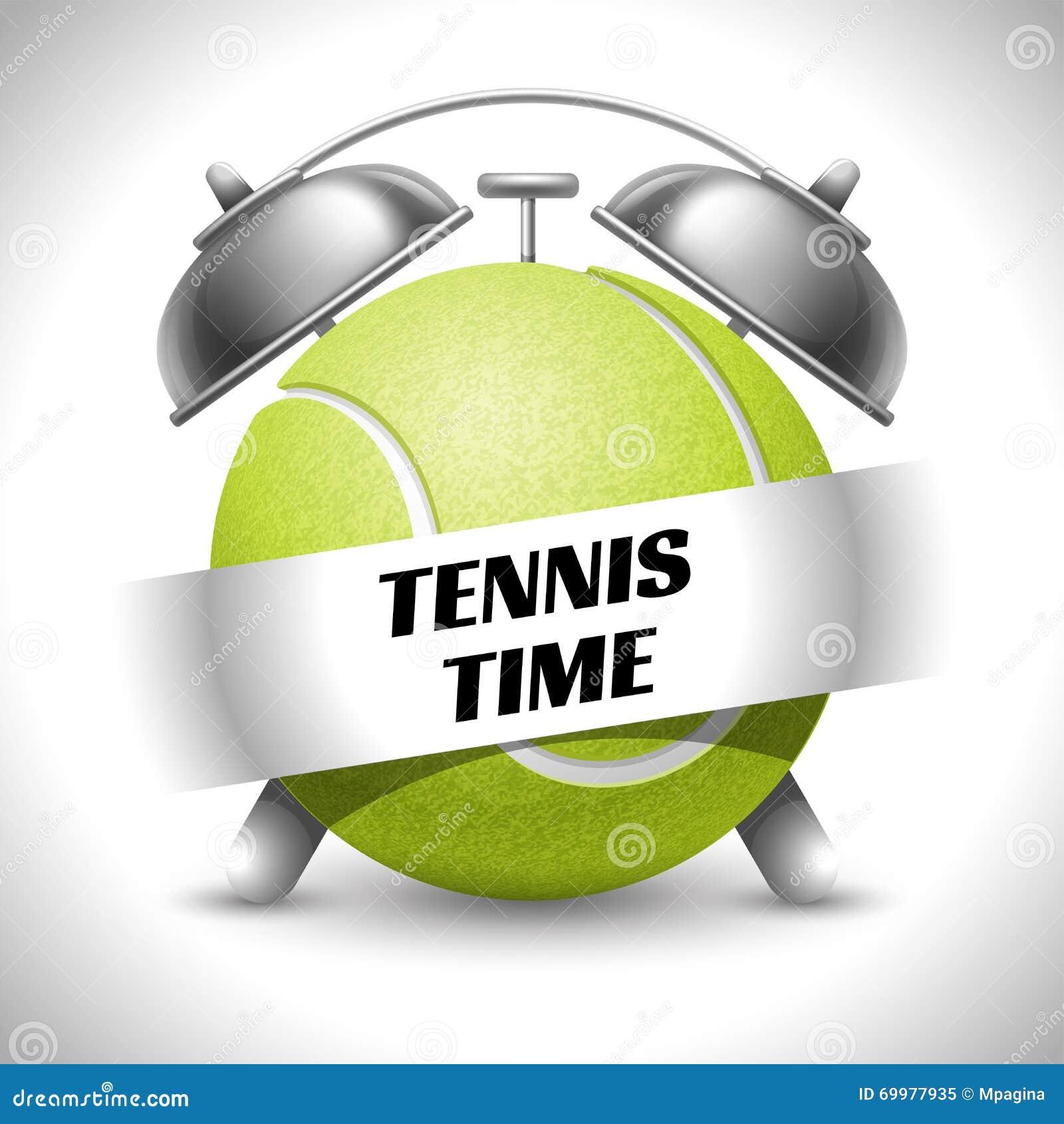 Temps de tennis illustration de vecteur. Illustration du activité ...