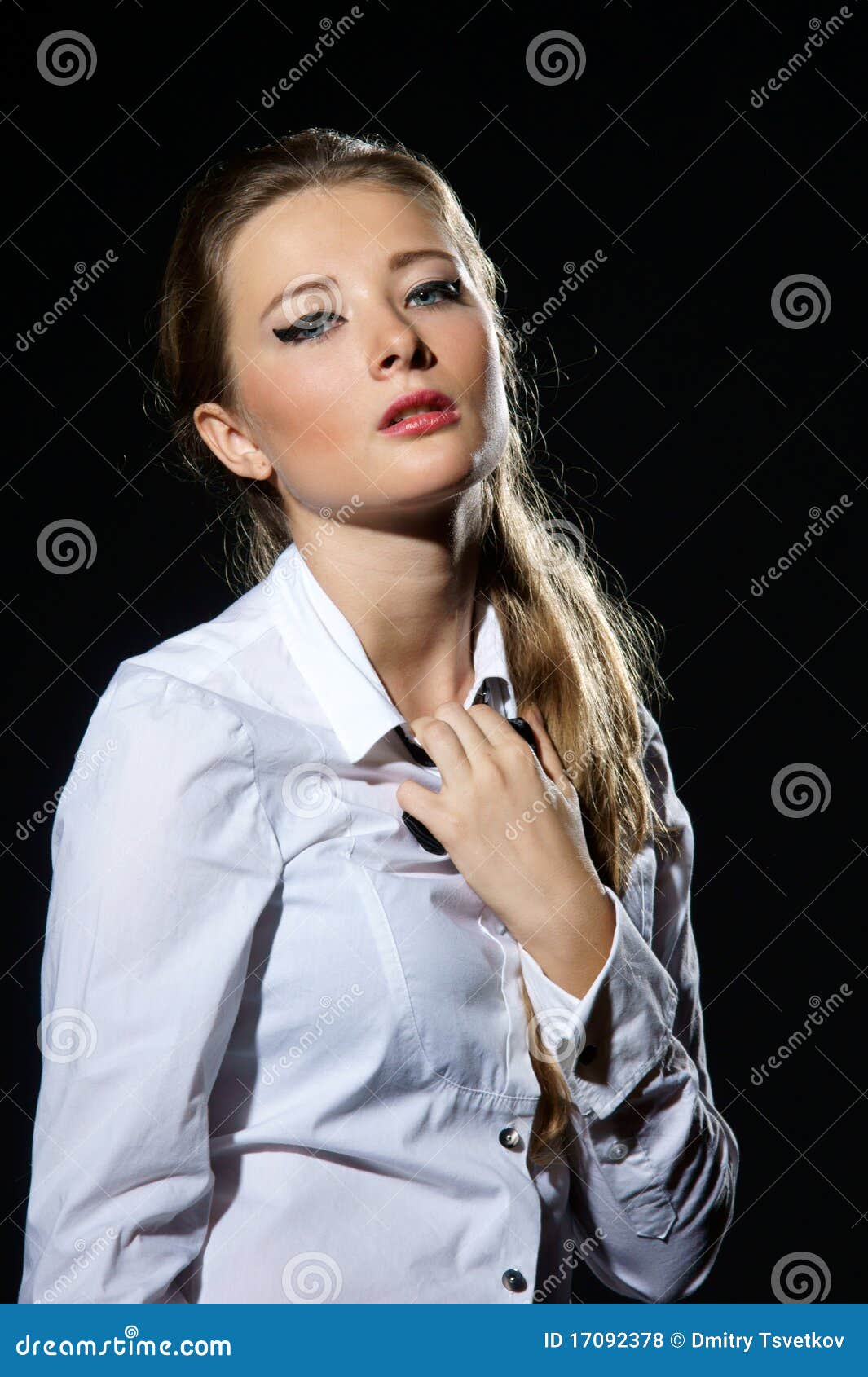 Temptation stock photo. Image of posing, beautiful, businesswoman ...