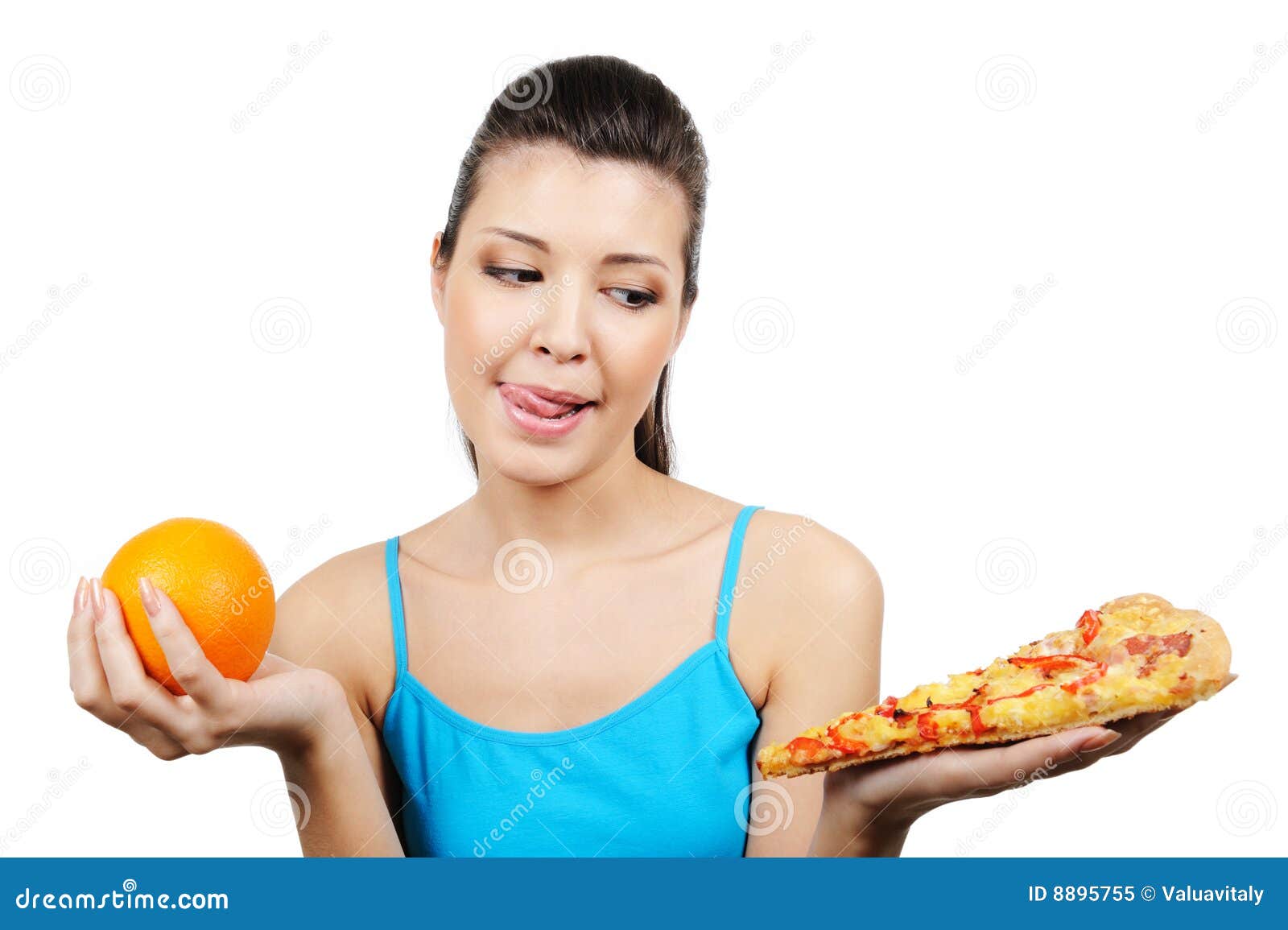 Temptation stock image. Image of female, attractive, portrait - 8895755