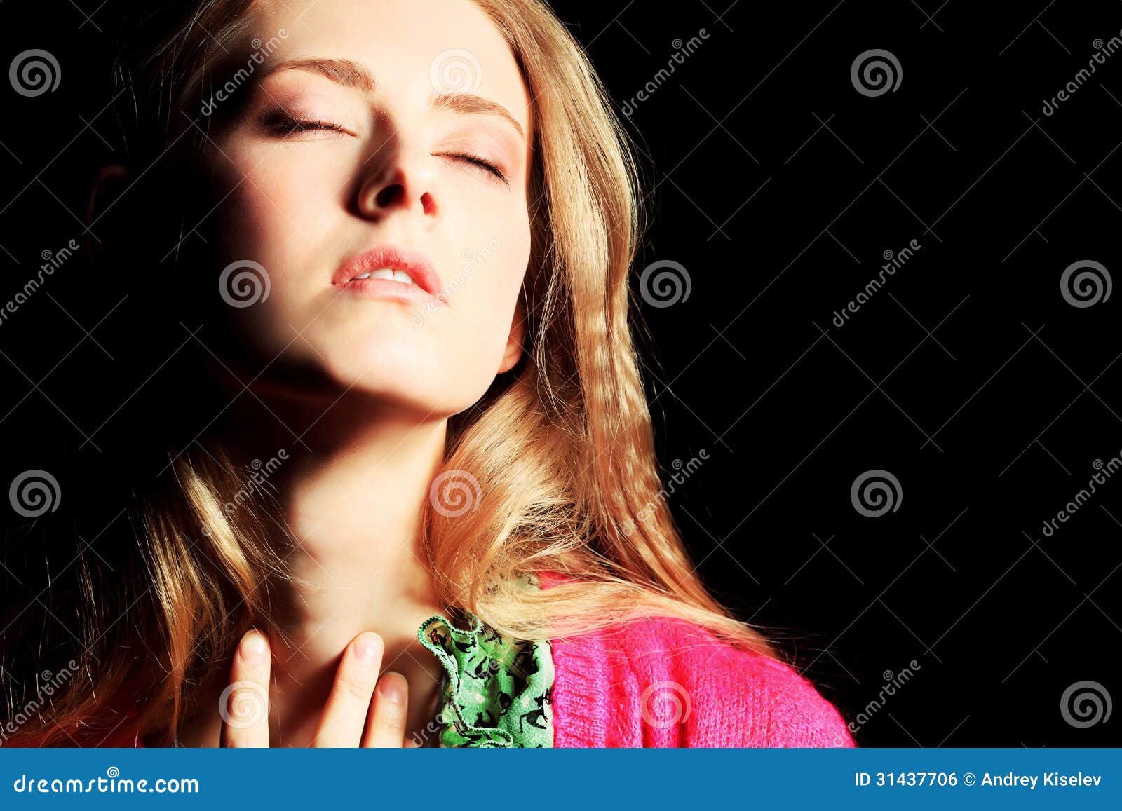 Temptation stock photo. Image of makeup, lifestyle, girl - 31437706