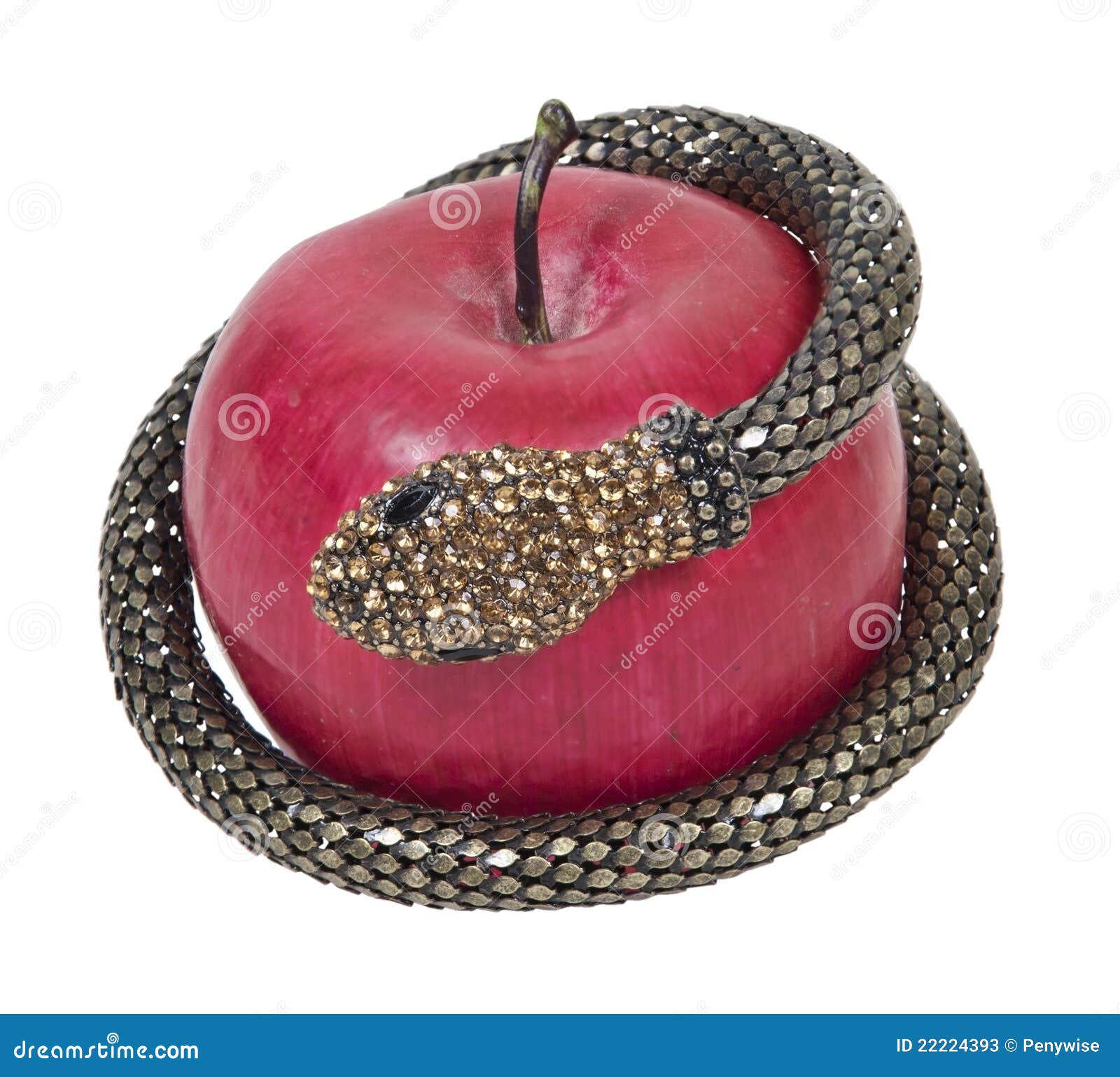 Sin Snake Apple Stock Photography | CartoonDealer.com #1833638