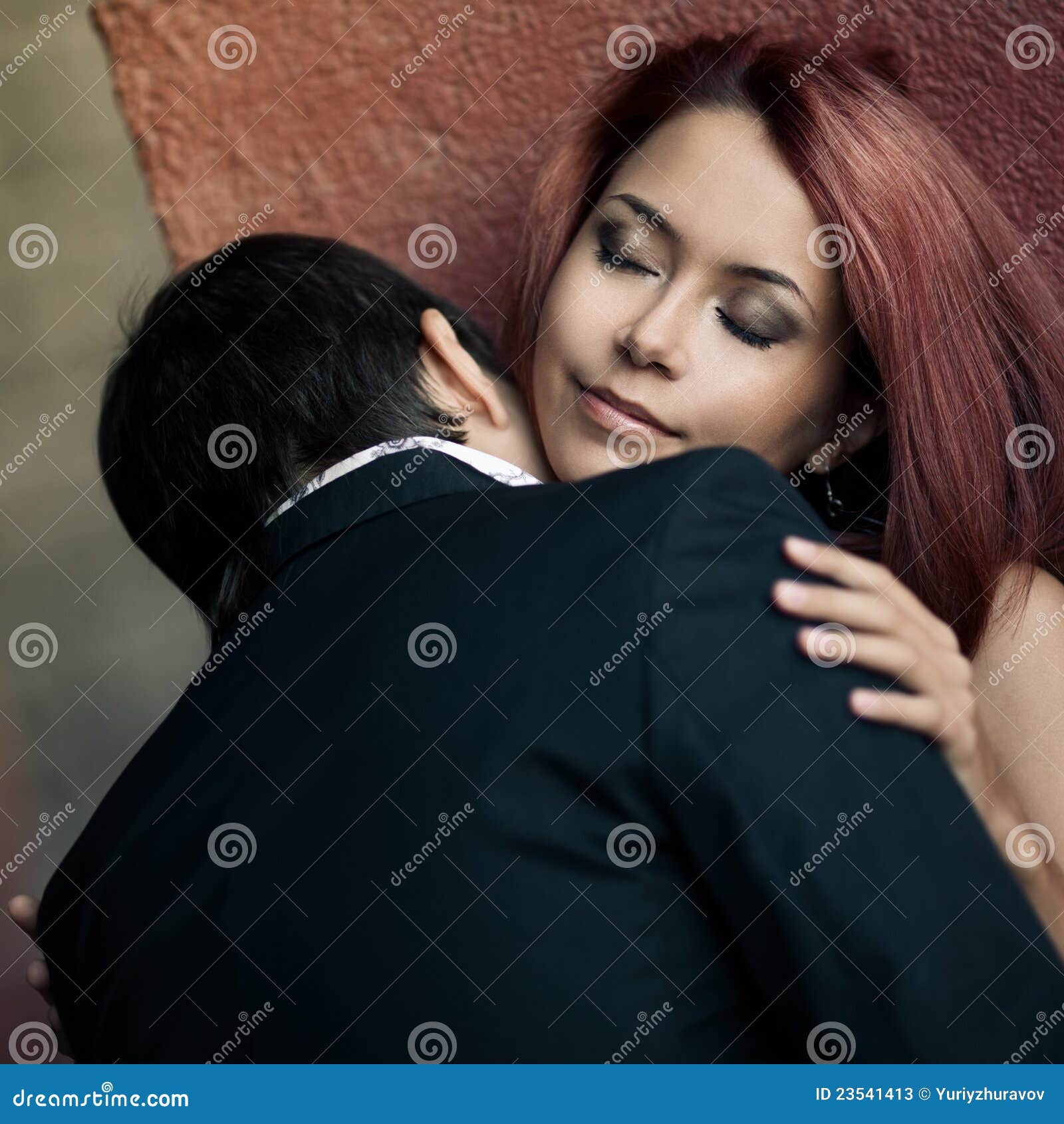 Temptation woman and man stock image. Image of relationship - 23541413