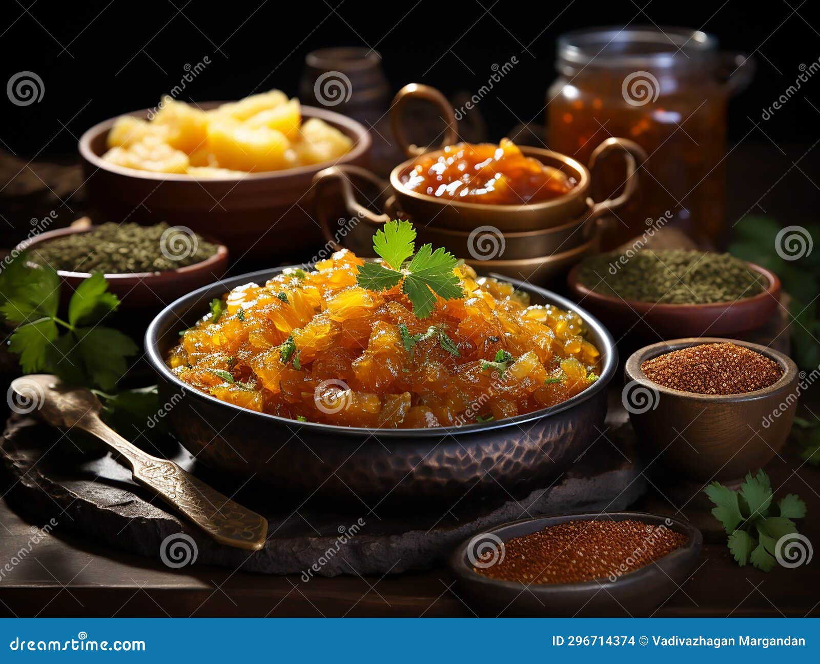 Gajar stock photo. Image of wooden, fish, seafood, curry - 296714374