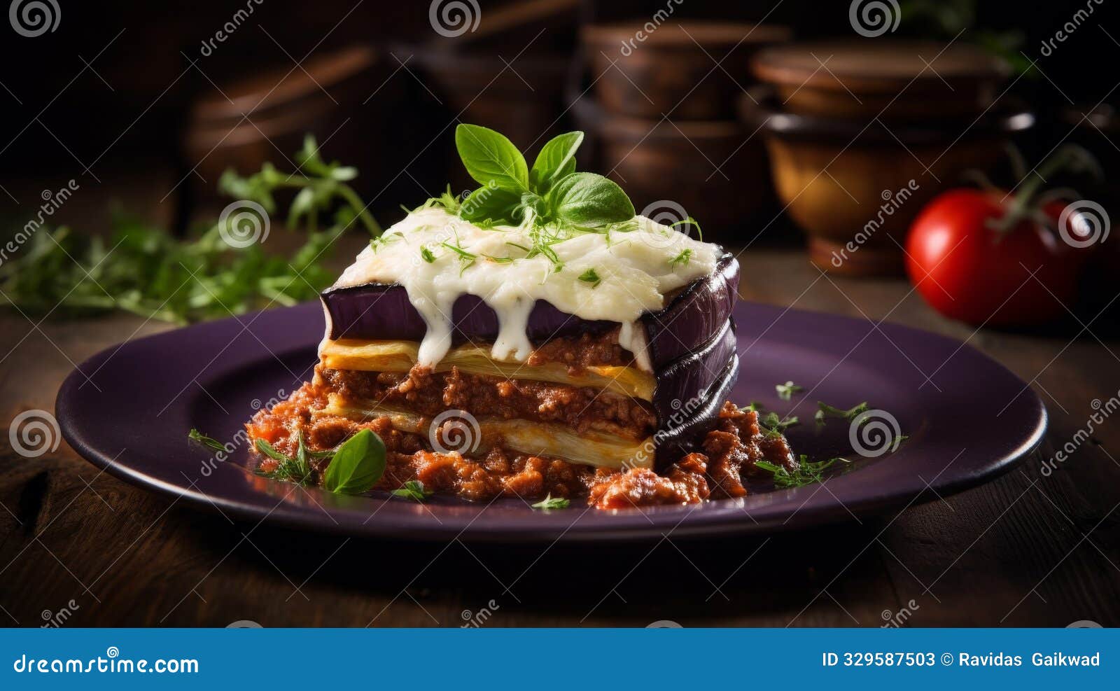 Moussaka Dish, Traditional Greek Musaka, Bulgarian Mousaka, Musaca ...