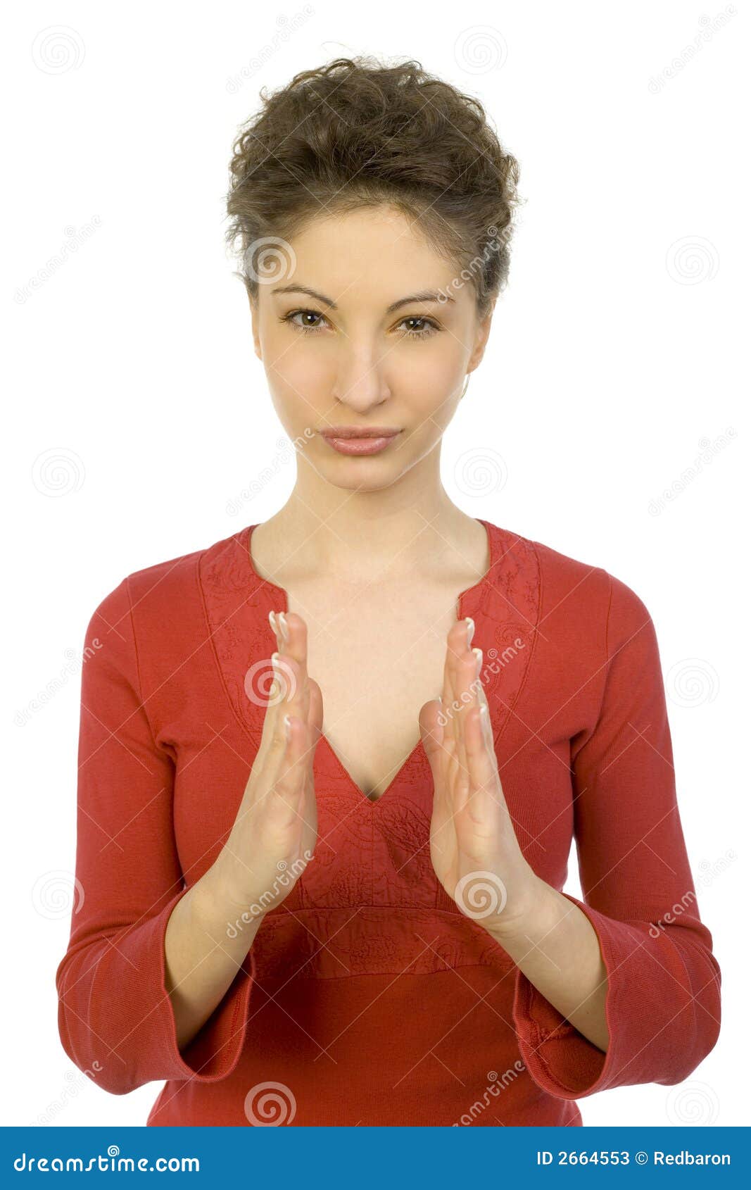 Tempting view stock image. Image of hand, copyspace, fascinating - 2664553