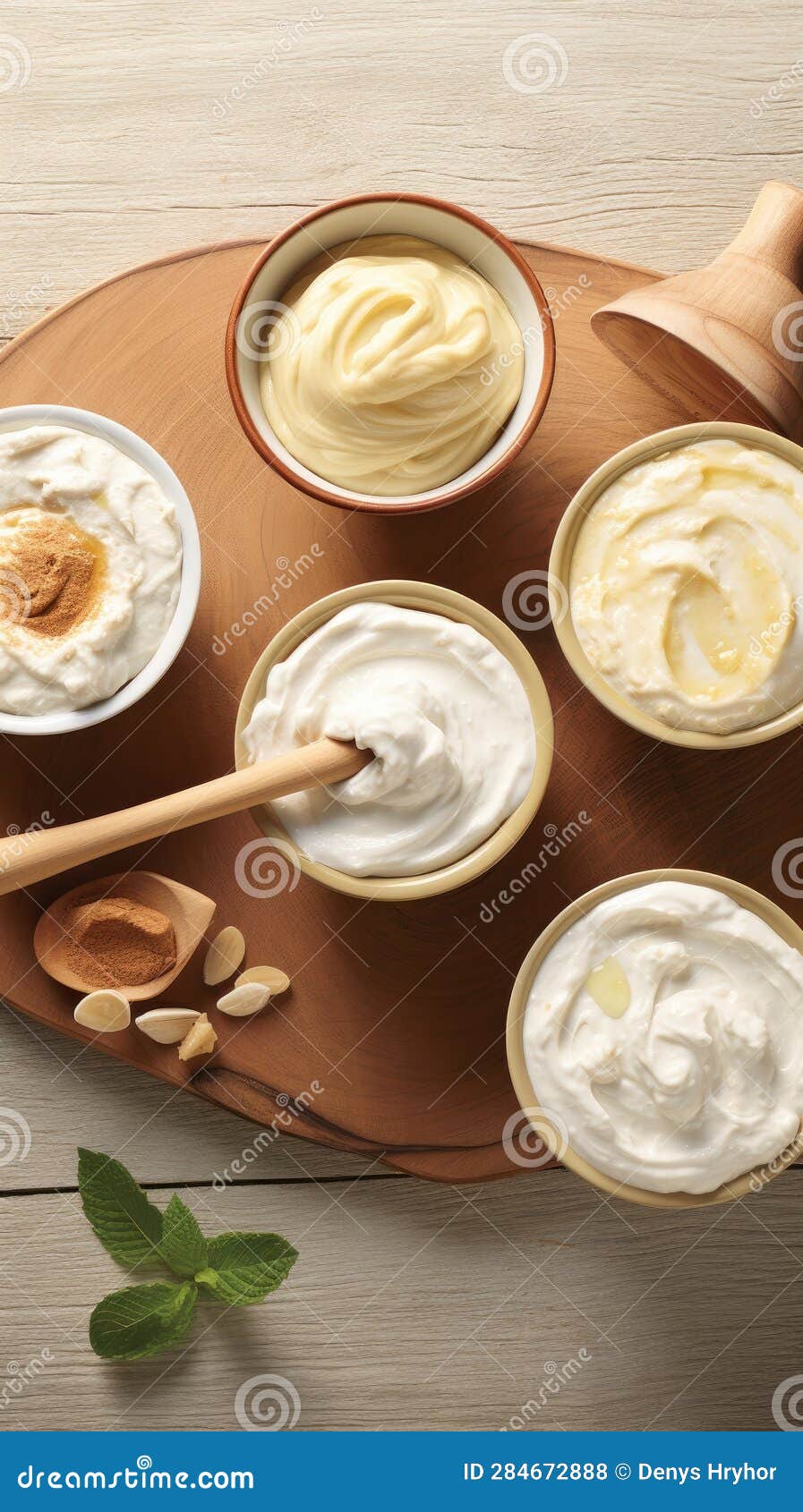 Temptingly Delicious Cream Cheese with Cashews and Nuts. Cheese Paste ...