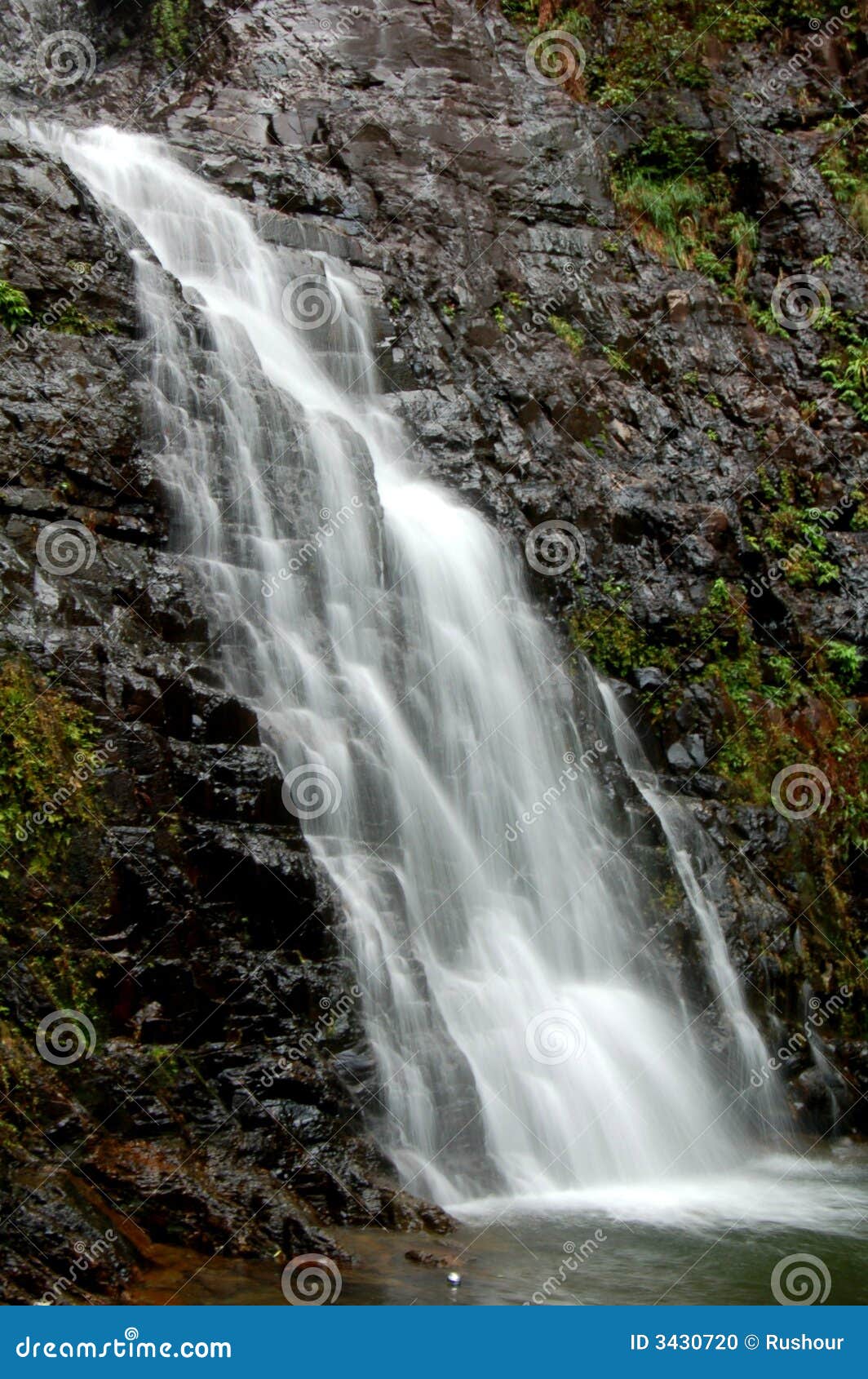 Temurun Waterfall, Langkawi Stock Photo - Image of tropical, travel ...