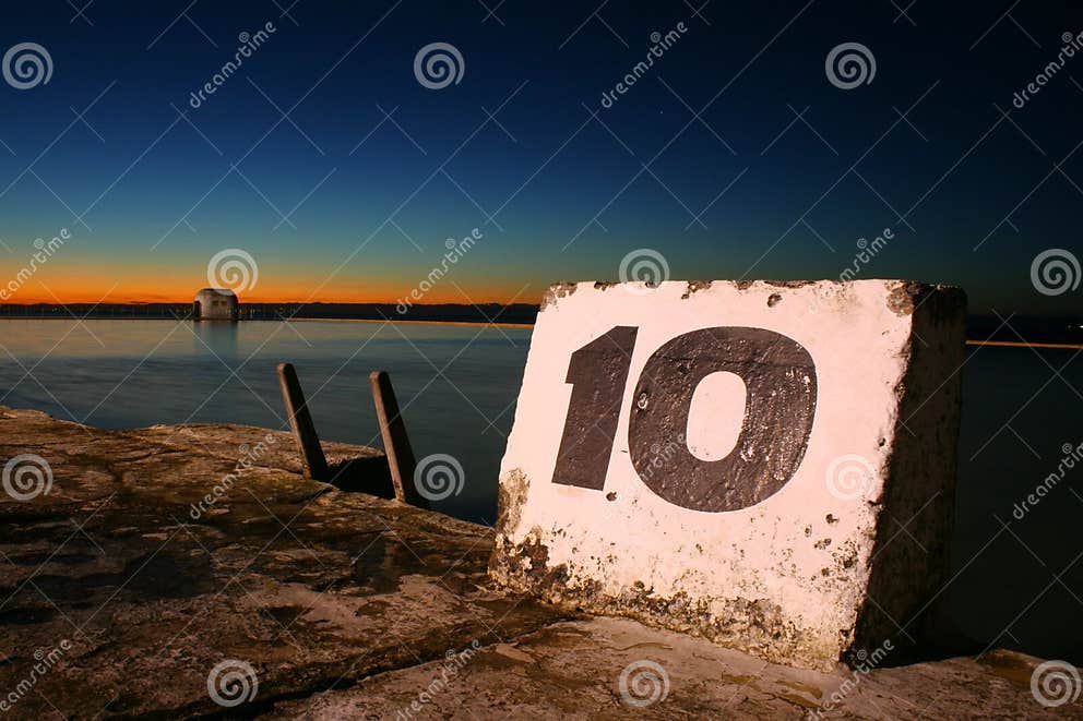 Ten stock image. Image of horizon, morning, dawn, water - 923421