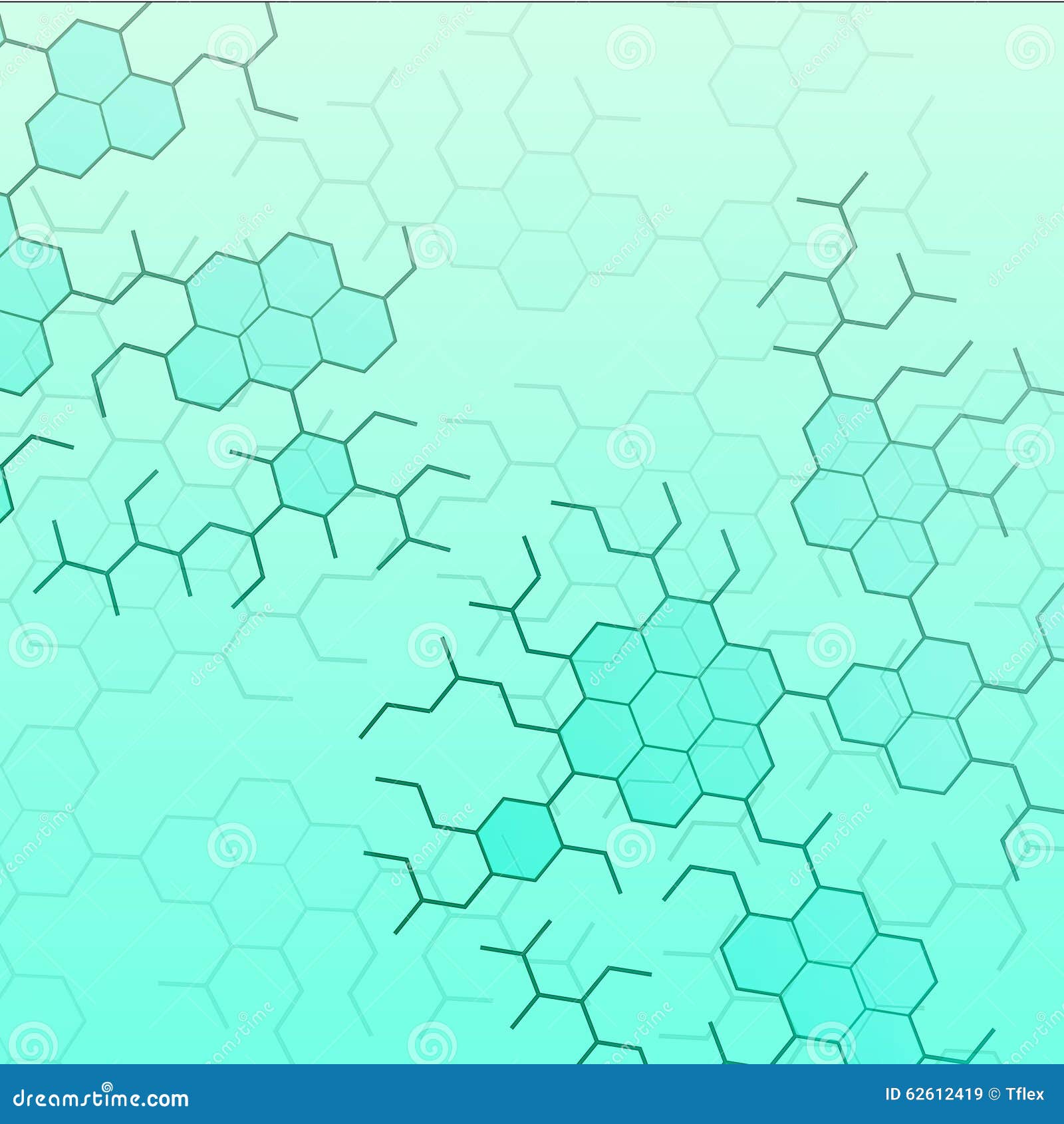 Ten Cells of Different Sizes Interconnected. Concept Communications ...