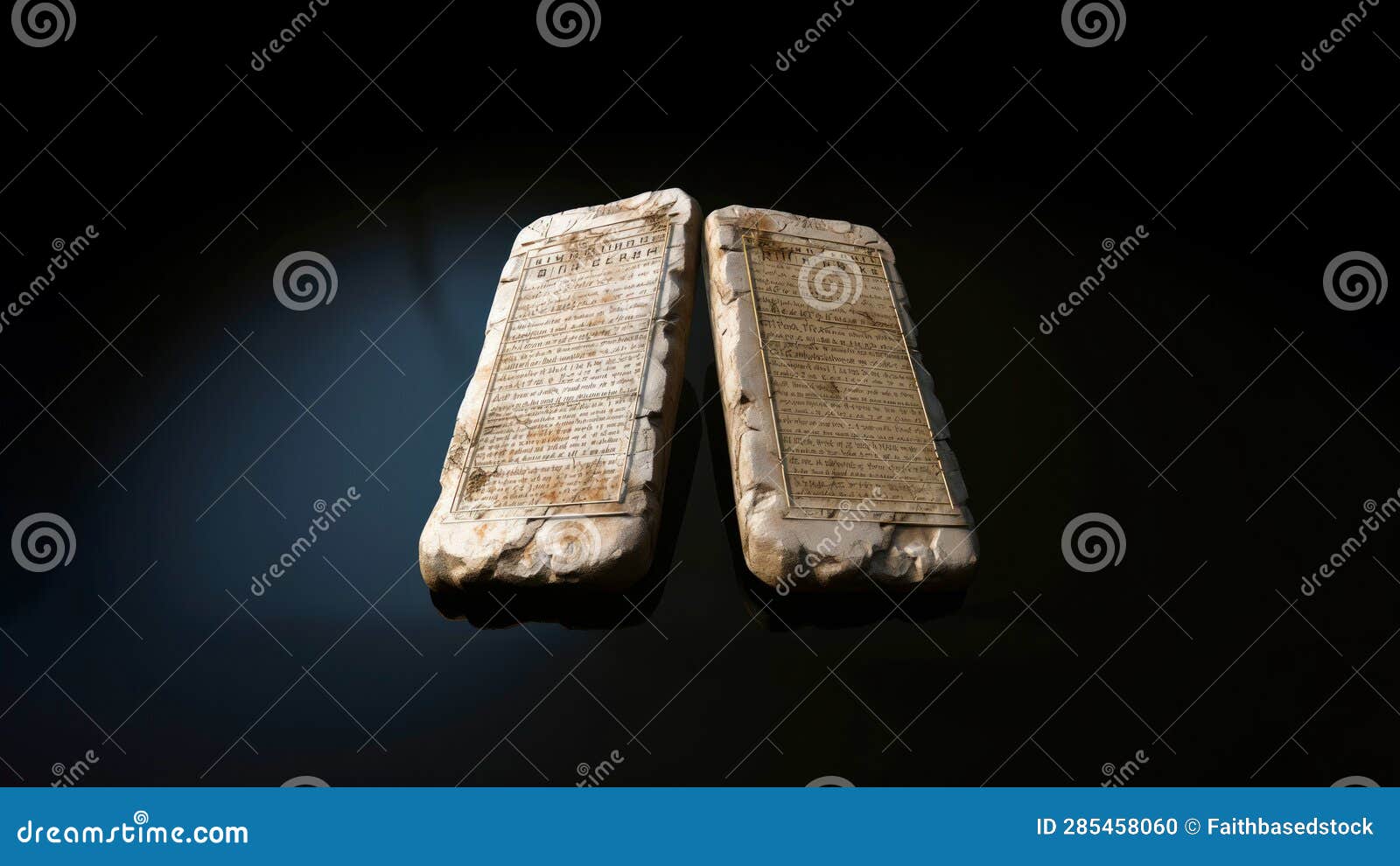 The Ten Commandments: Tablets of the Law, Tablets of Stone, Stone ...