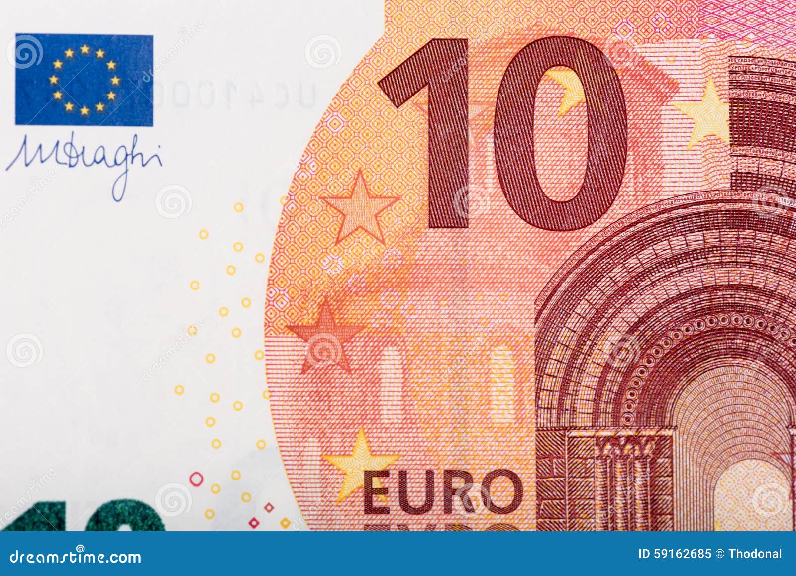 Ten euro banknote stock image. Image of cash, paper, money - 59162685