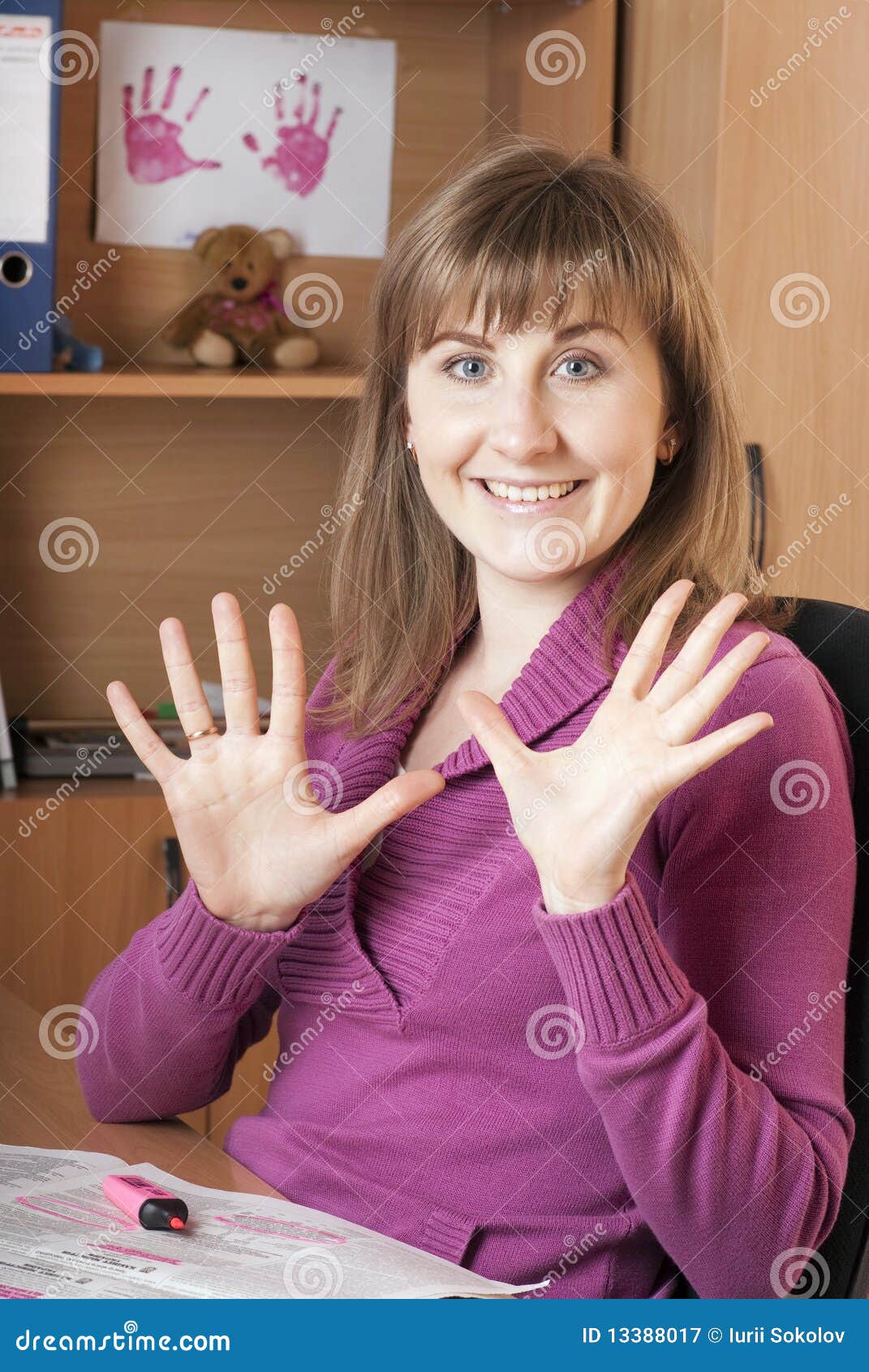 Ten Fingers stock image. Image of expression, happiness - 13388017