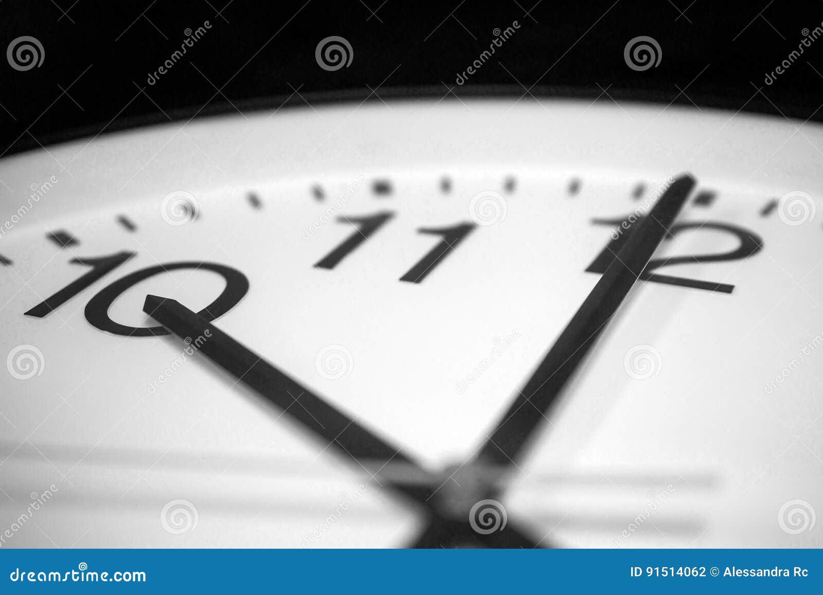 Almost ten o`clock stock photo. Image of countdown, arrow - 91514062