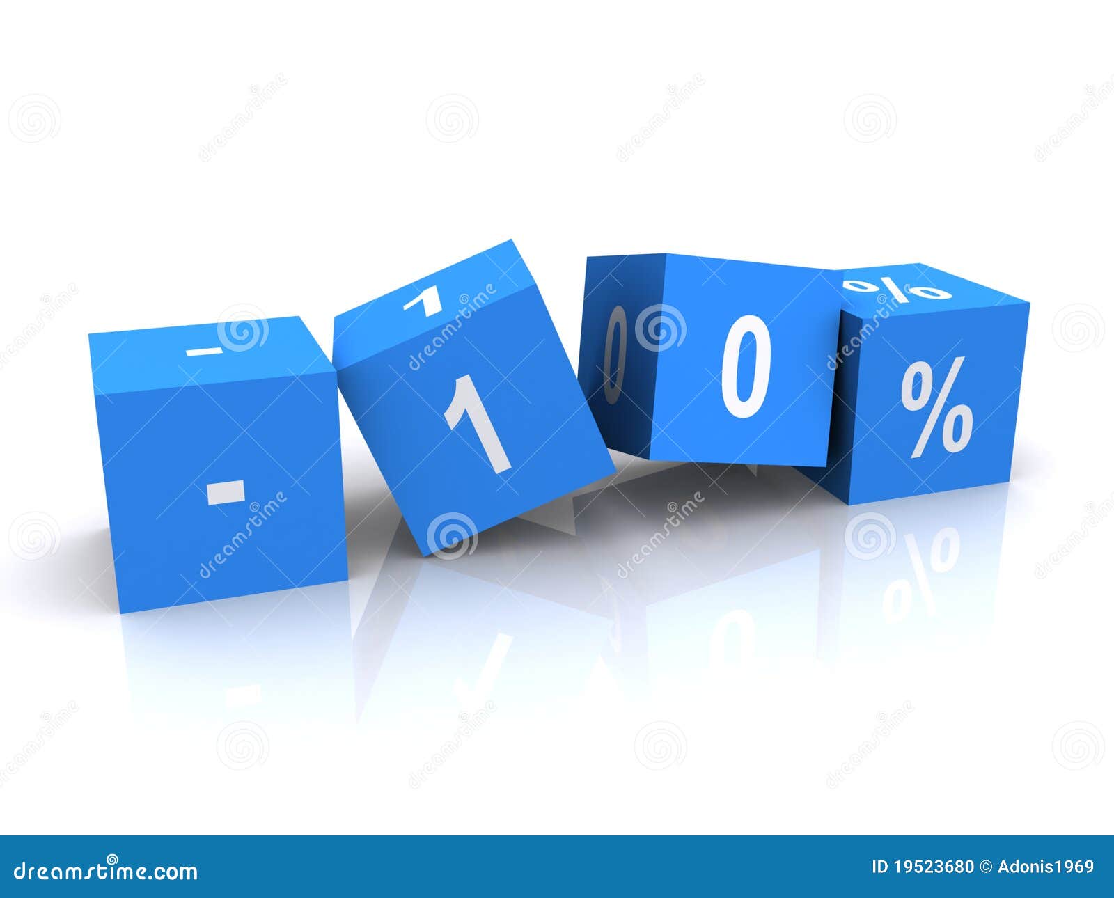 Ten percent reduction stock illustration. Illustration of graphical ...