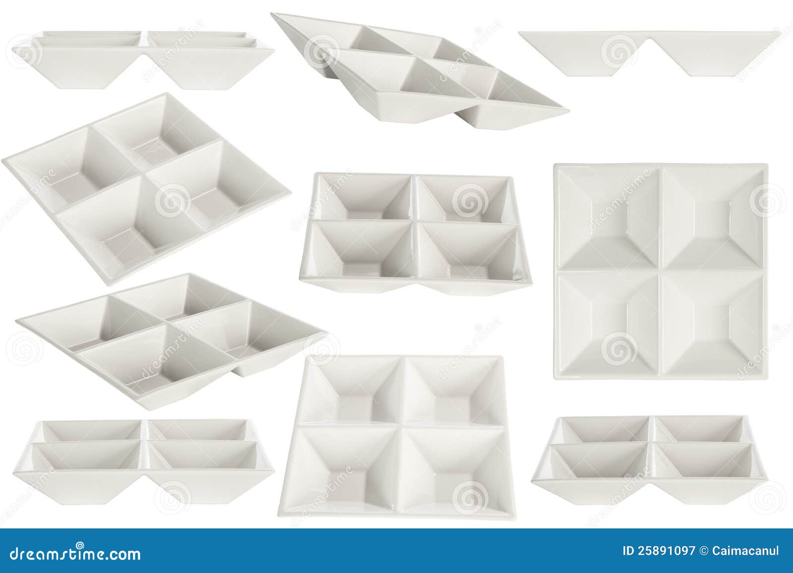 Ten Point of View of Empty Plate Stock Image - Image of empty ...