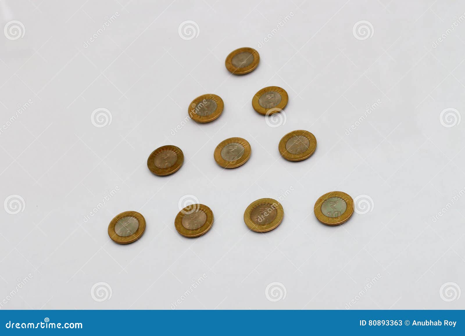 Ten rupee coin of India. stock image. Image of bank, concept - 80893363