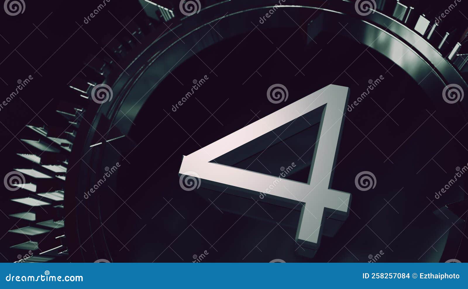Ten Second Coundown Timer with Mechanism Hitech Digital Stock Footage ...