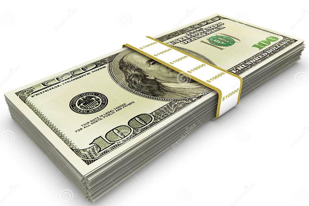 Ten Thousand Dollars stock illustration. Illustration of finance - 11497905