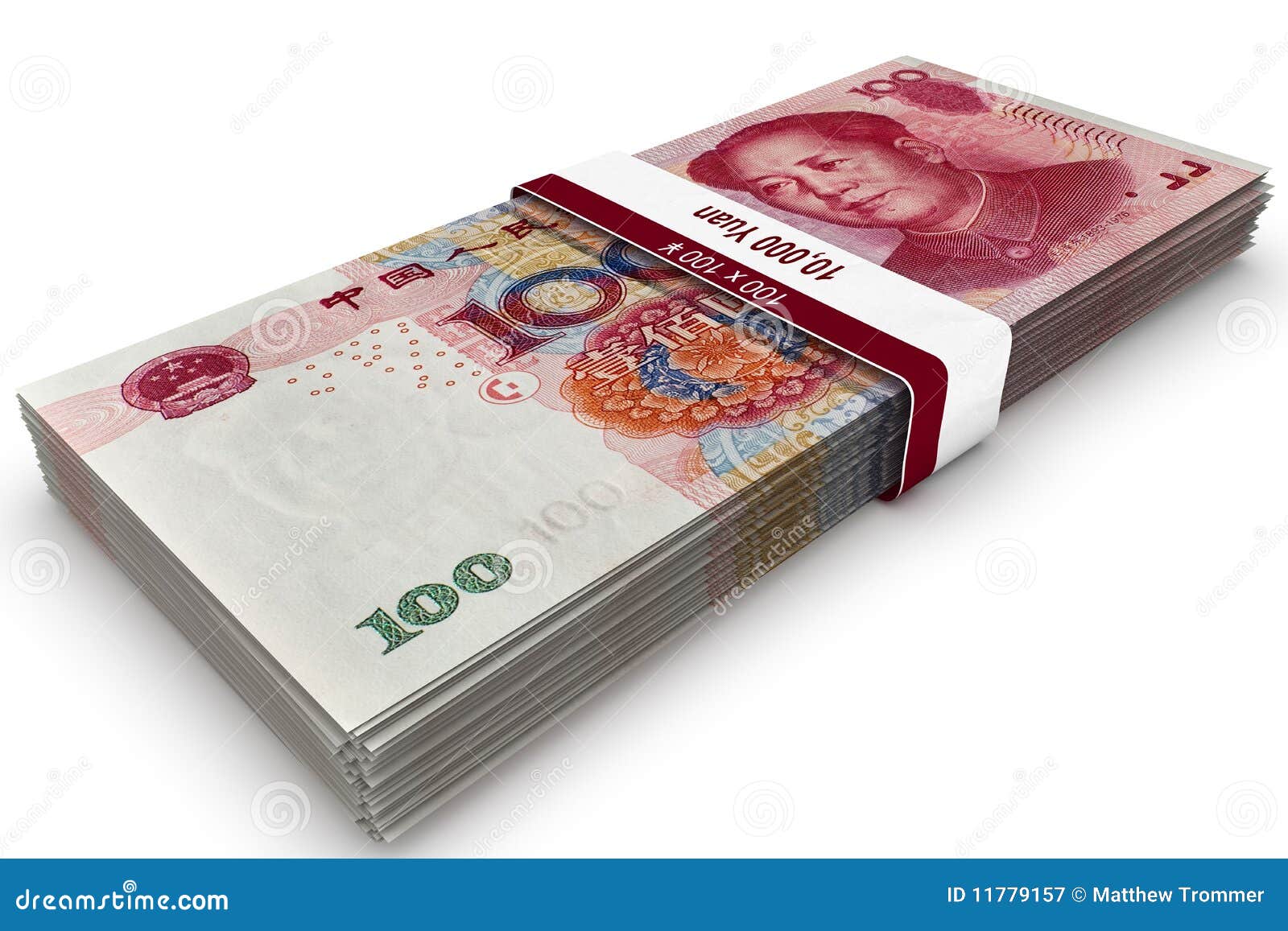 Ten Thousand Yuan stock illustration. Illustration of treasury - 11779157