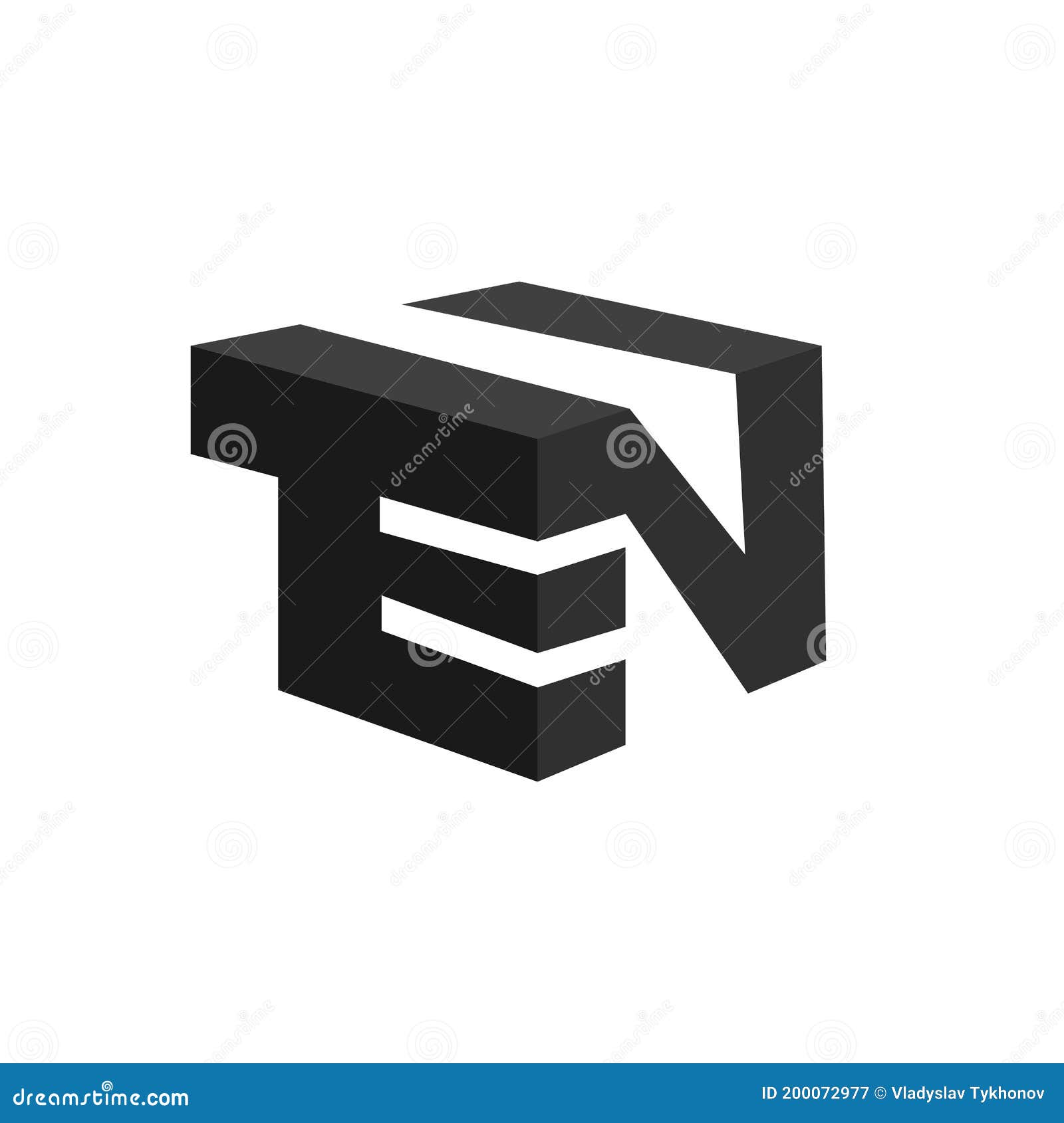 Ten Vector Logo Template in Black. 10 Logo Symbol. Vector Illustration ...