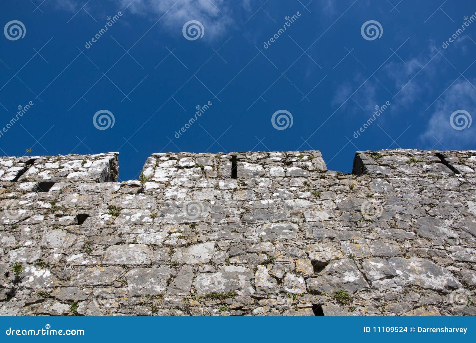 Tenby Medieval stone wall stock photo. Image of solid - 11109524