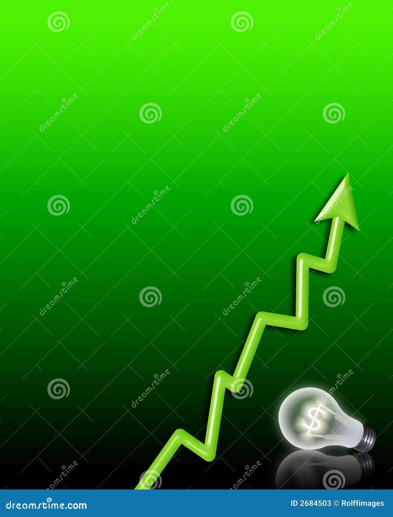 Tendencia al alza stock de ilustración. Ilustración de creativo - 2684503