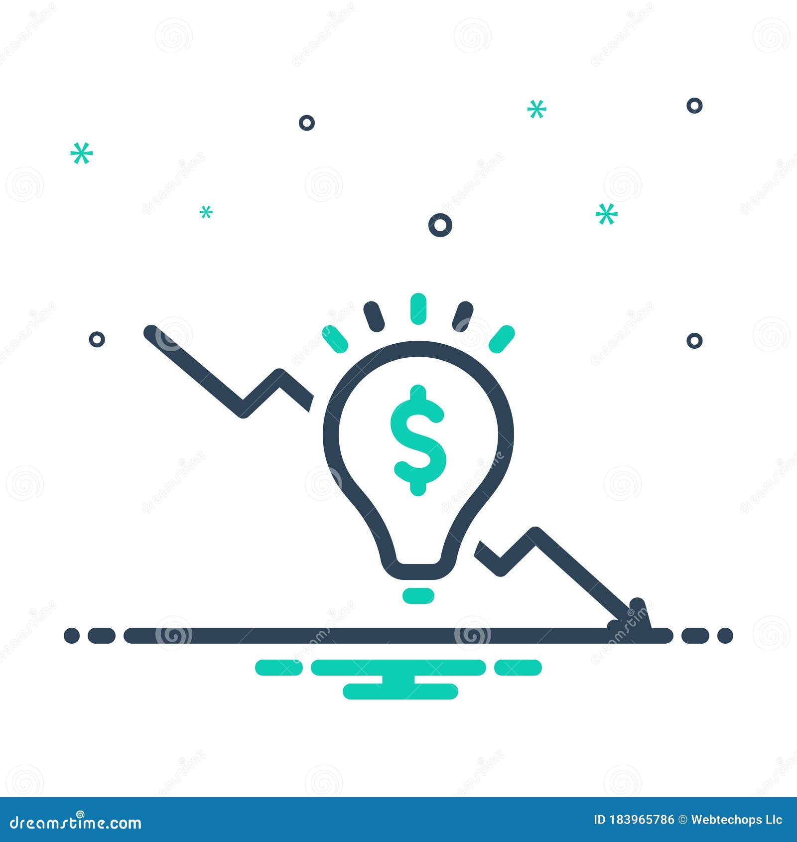 Mix Icon for Tendency, Propensity and Inclination Stock Vector ...