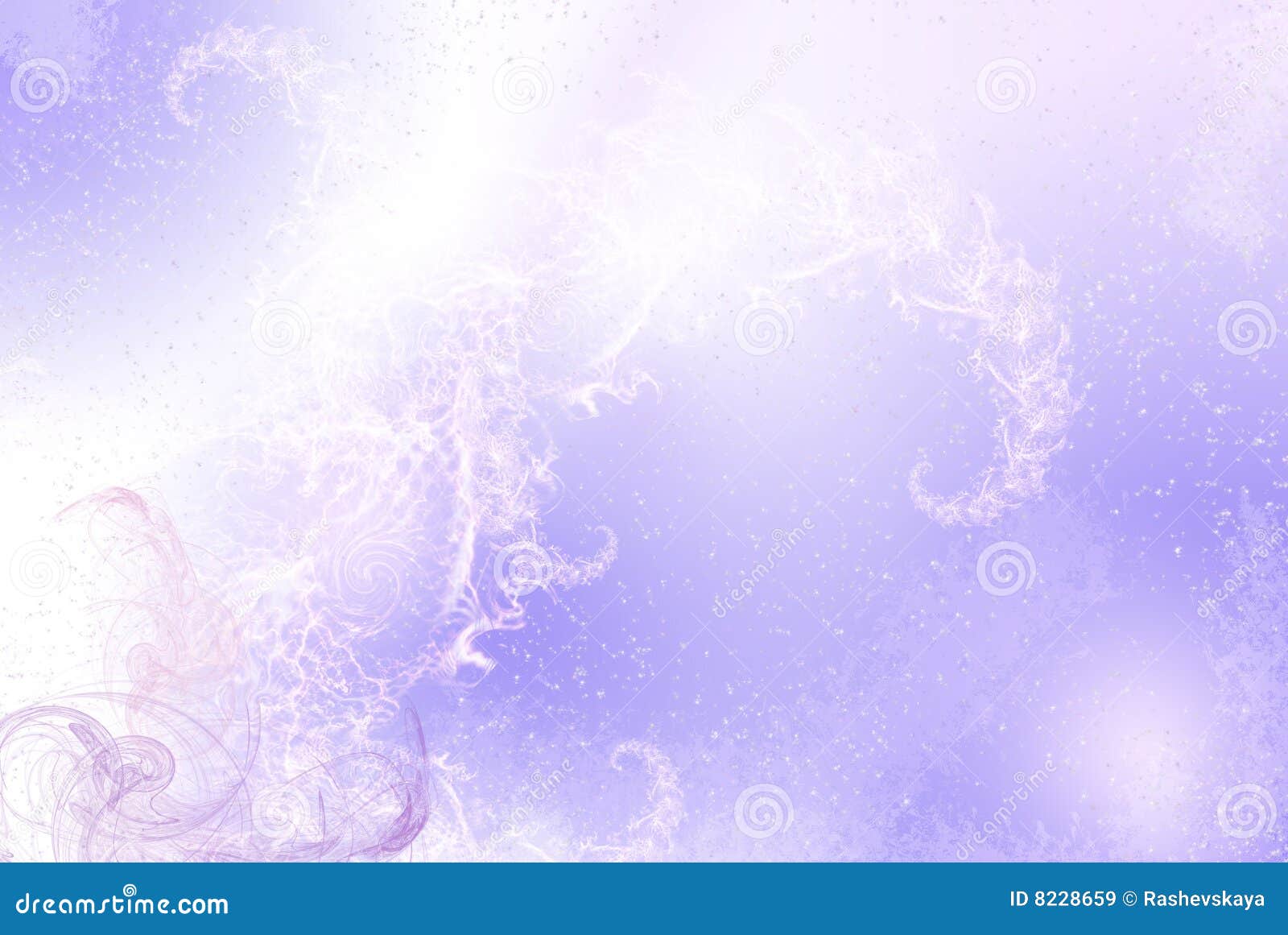 Tender Background with Fractals Stock Illustration - Illustration of ...