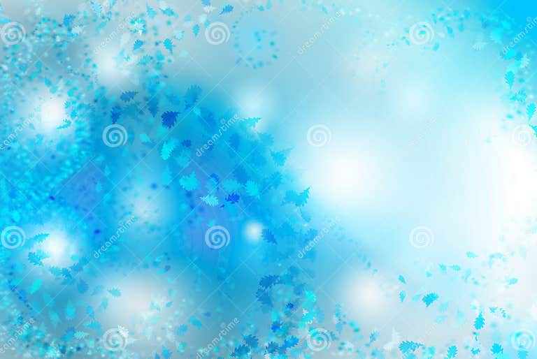 Tender Background with the Leaves of Oak Stock Illustration ...