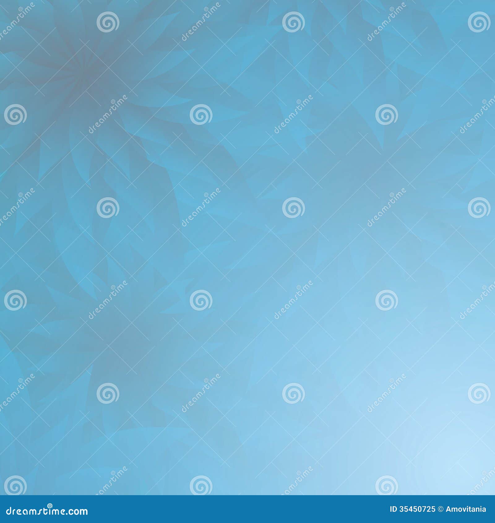 Tender Fading Background from Blue Flowers Stock Illustration ...