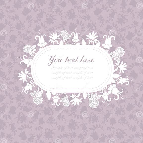 Tender fantasy vignette stock vector. Illustration of beauty - 25323782