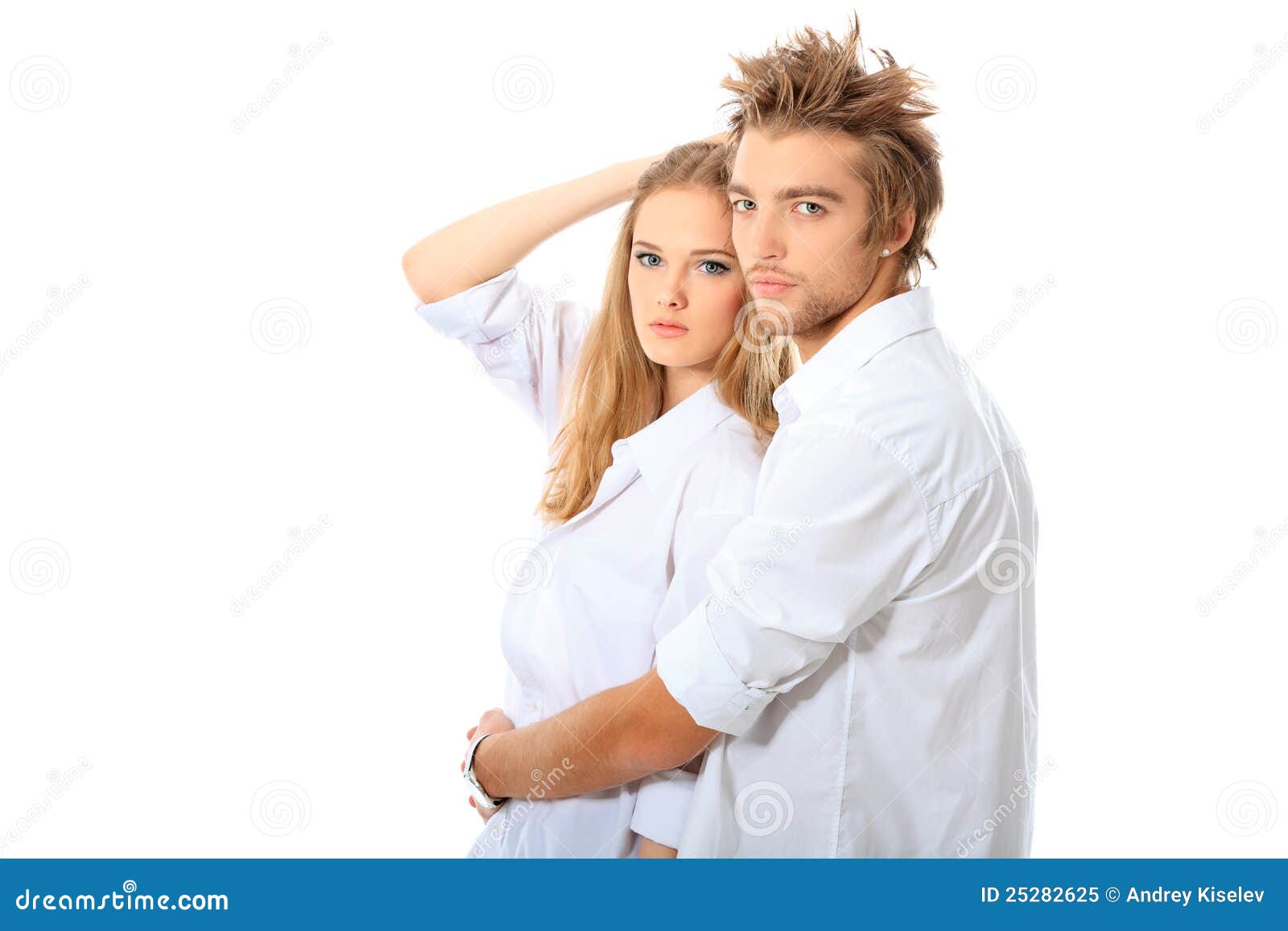 Tender love stock image. Image of female, sensual, beauty - 25282625