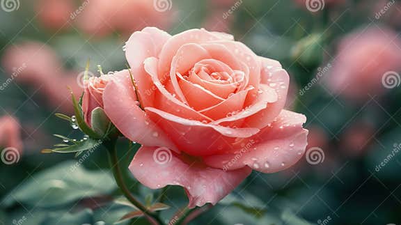 Tender Pink Rose Up Close Captivating And Romantic Floral Photography