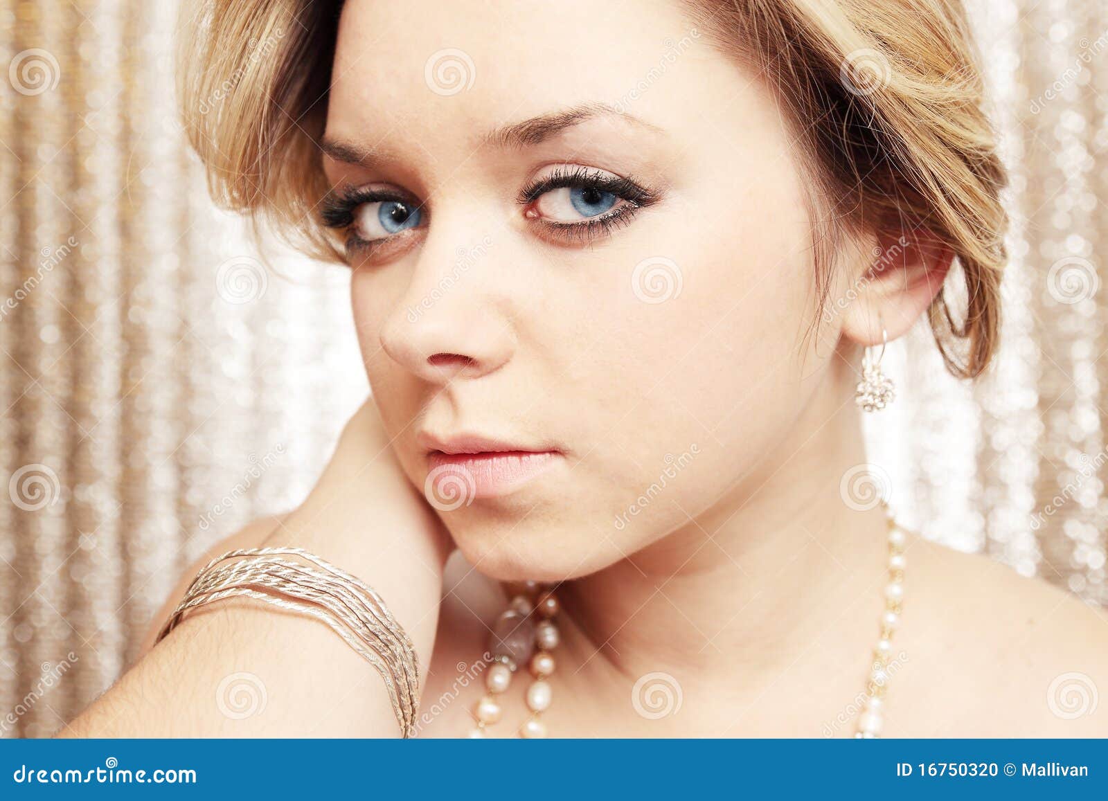 Tender woman stock photo. Image of beautiful, fashion - 16750320