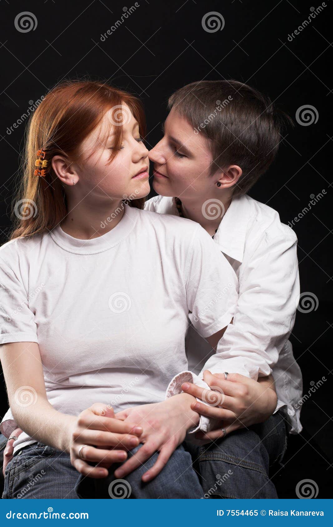 Tenderness stock image. Image of affectionate, holding - 7554465