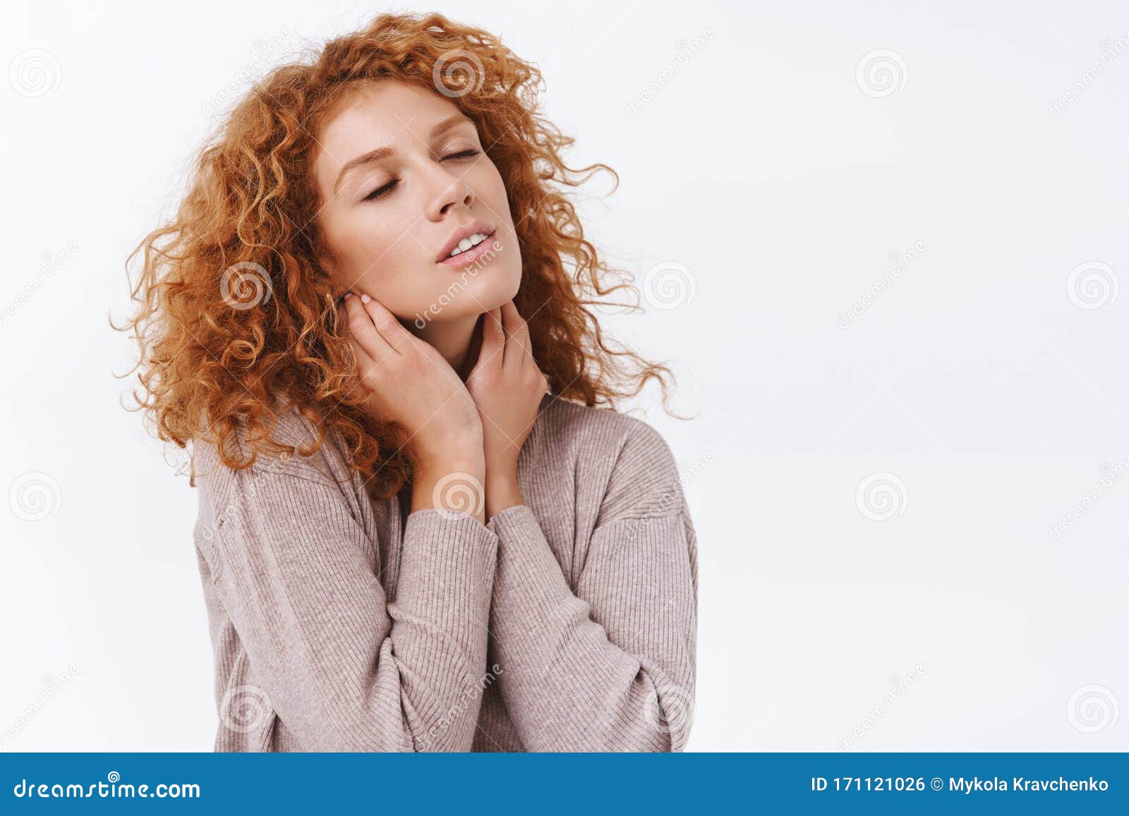 Tenderness Sensuality And Beauty Concept Feminine Good Looking