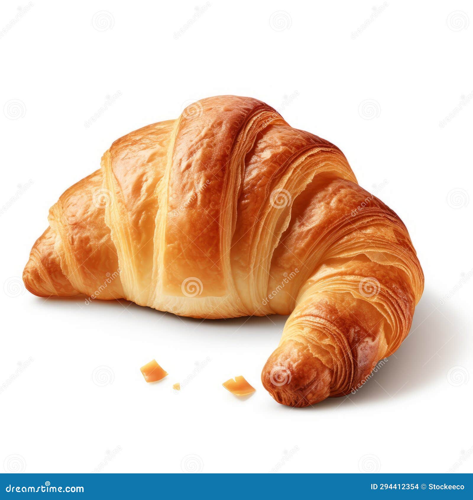 Tenebrism Mastery a Deconstructive Croissant in 8k Resolution Stock ...